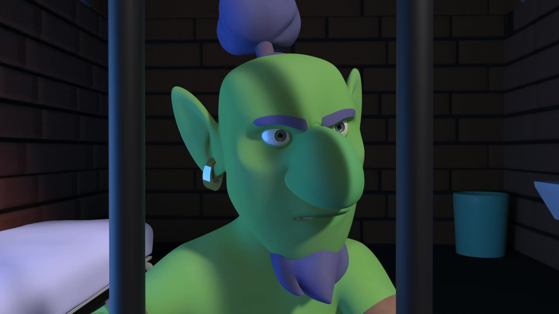 ArtStation - Oggre on a jail