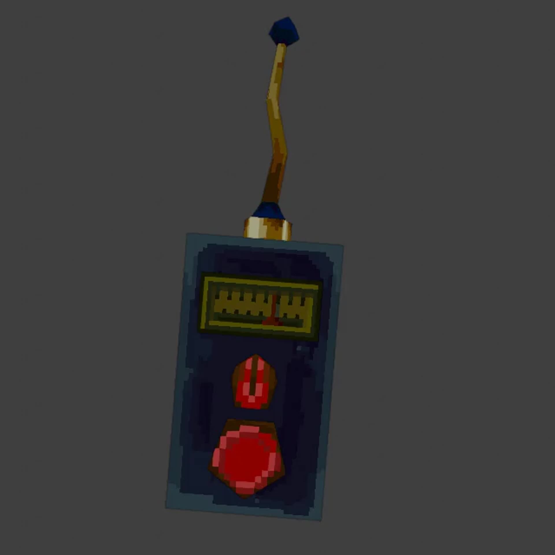 ArtStation - Low poly remote