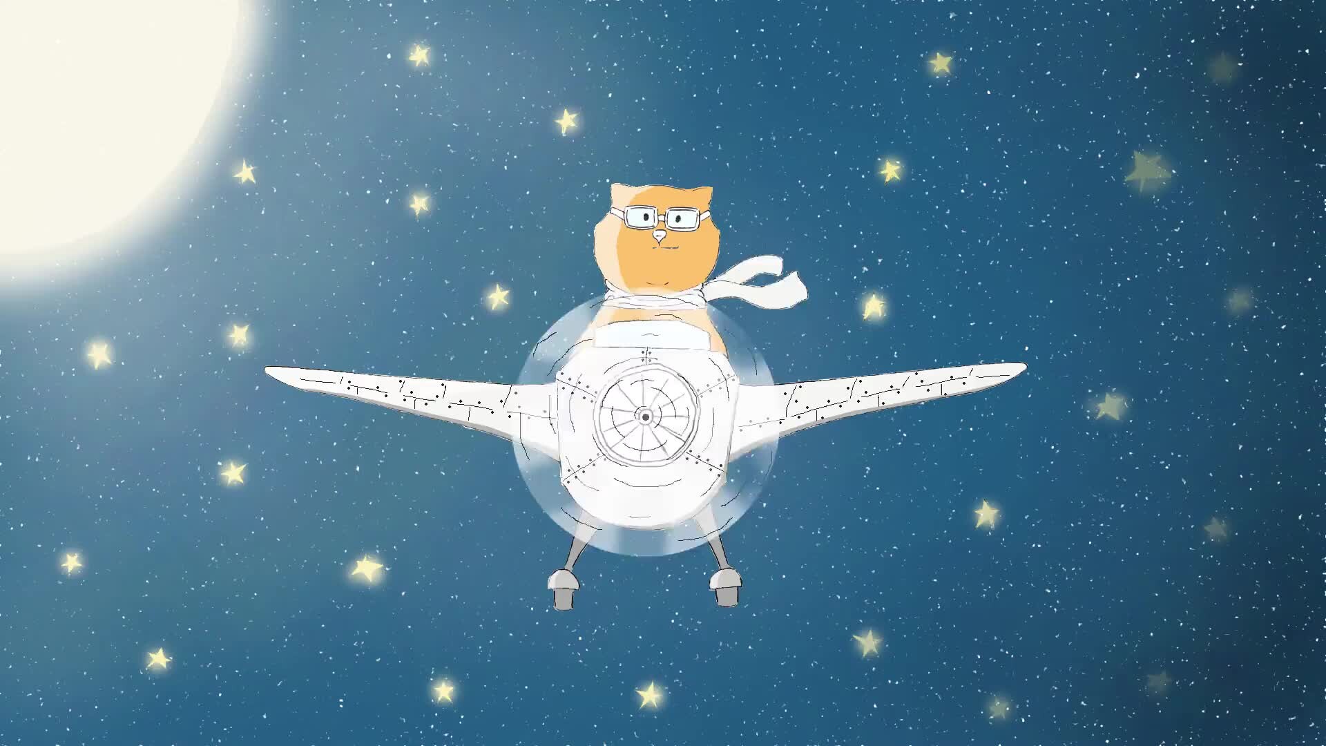 ArtStation - ginger cat flying