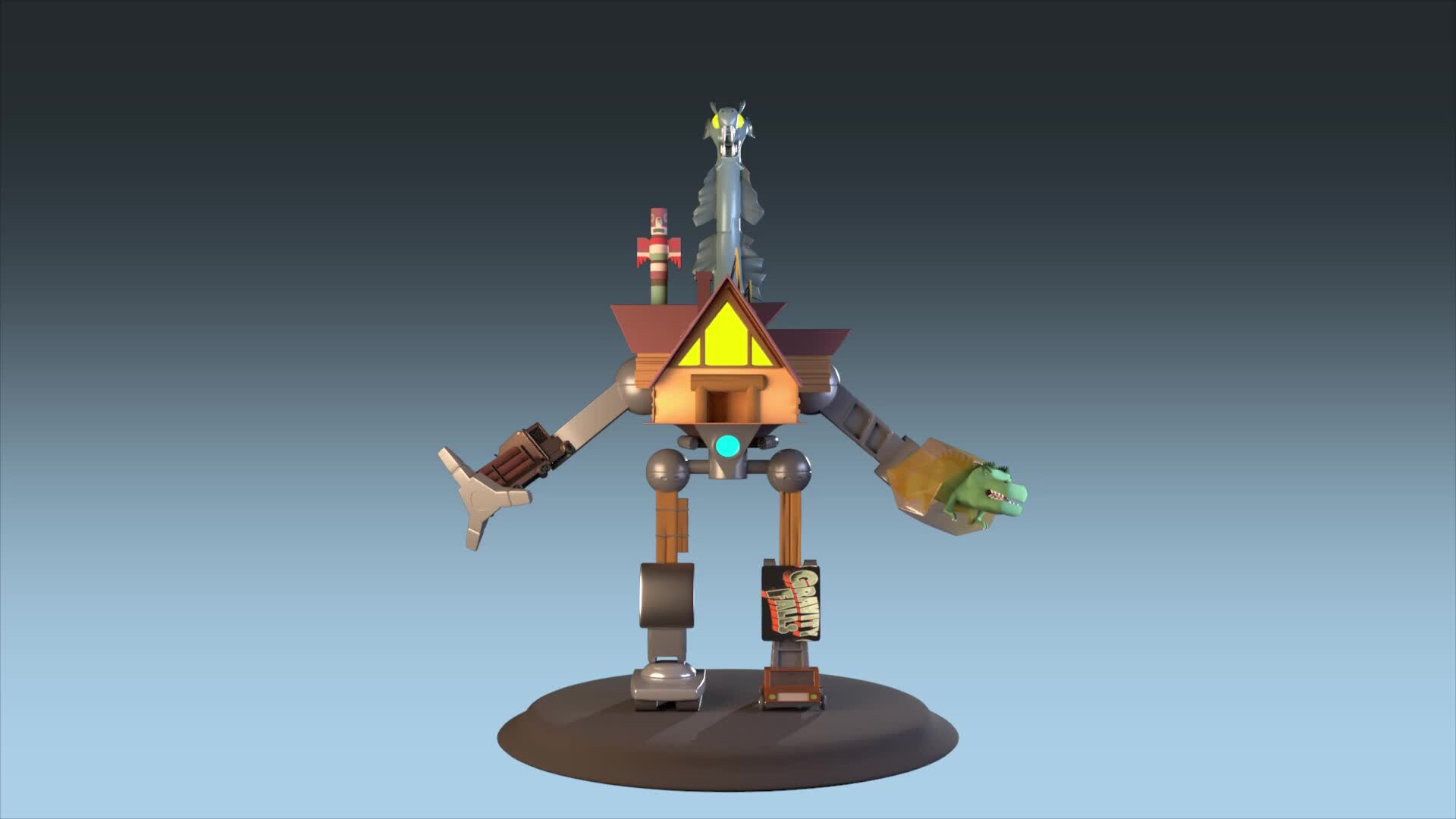 ArtStation - The Shacktron!