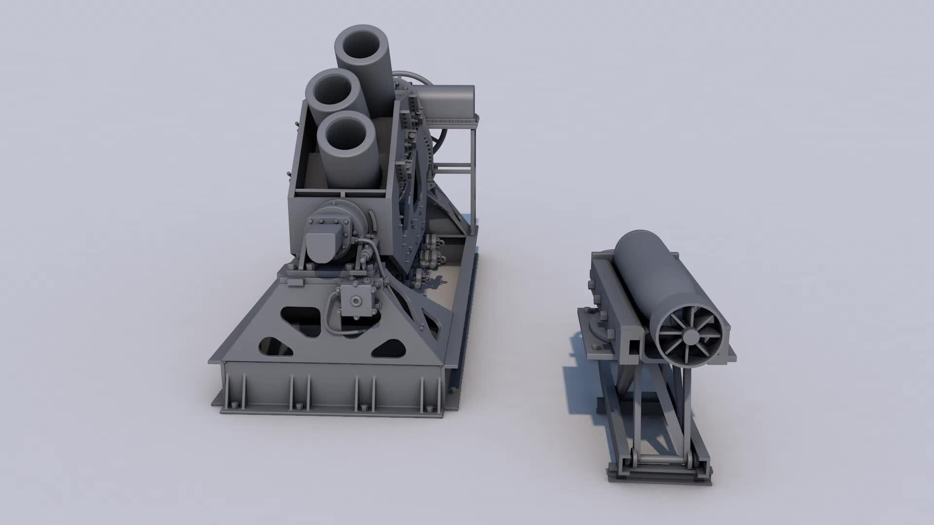 ArtStation - MKIV Squid Mortar Antisubmarine Royal Navy