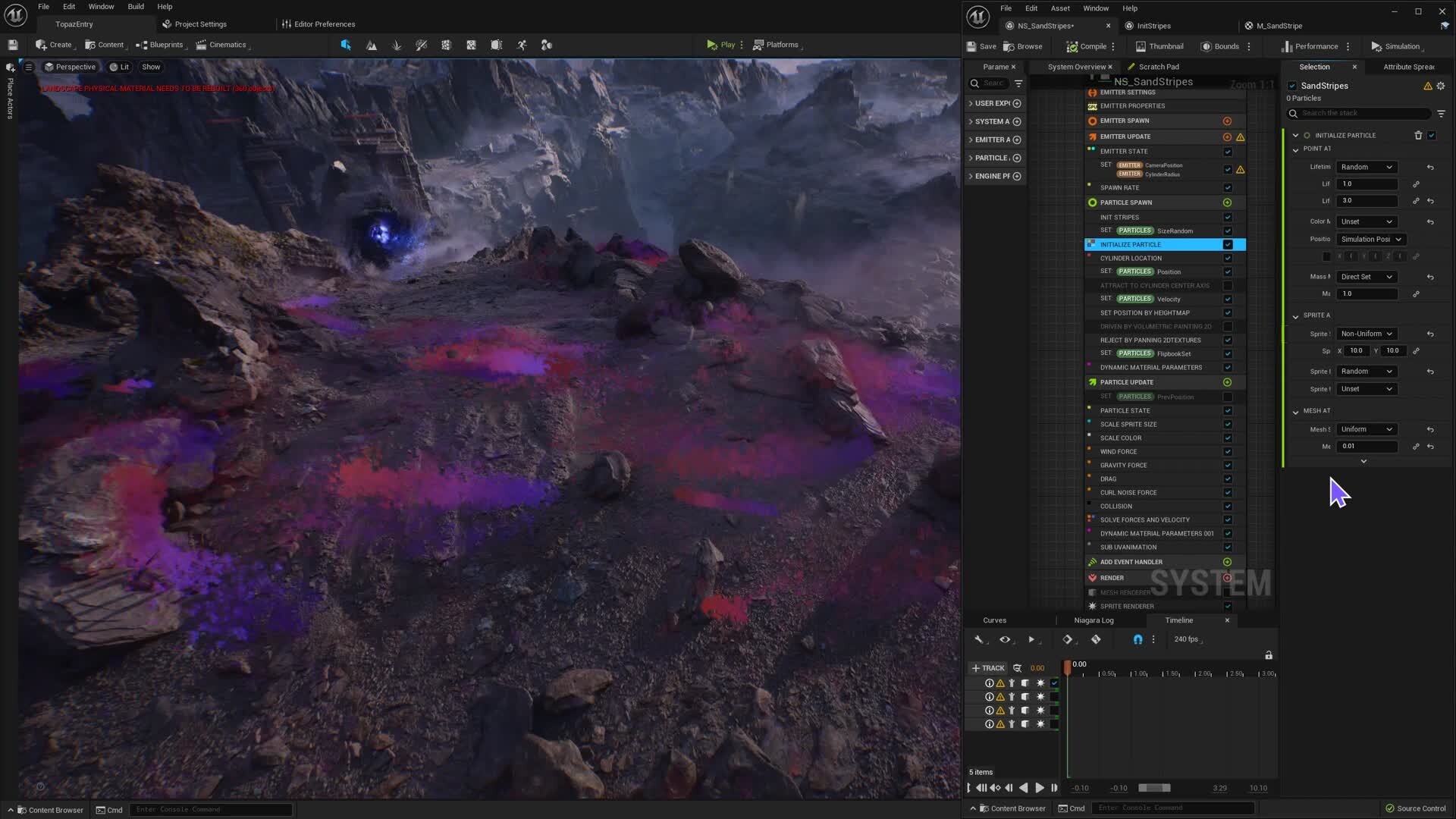 ArtStation - Real-time Fake Sand Simulation in Valley of the Ancient