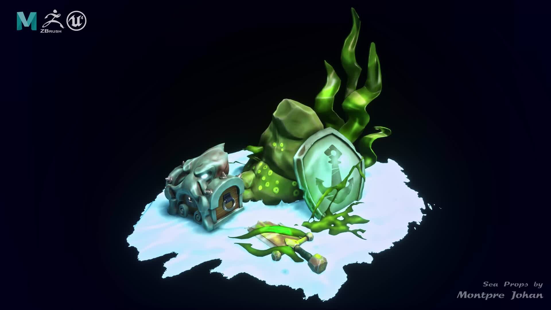 ArtStation - Sea Props