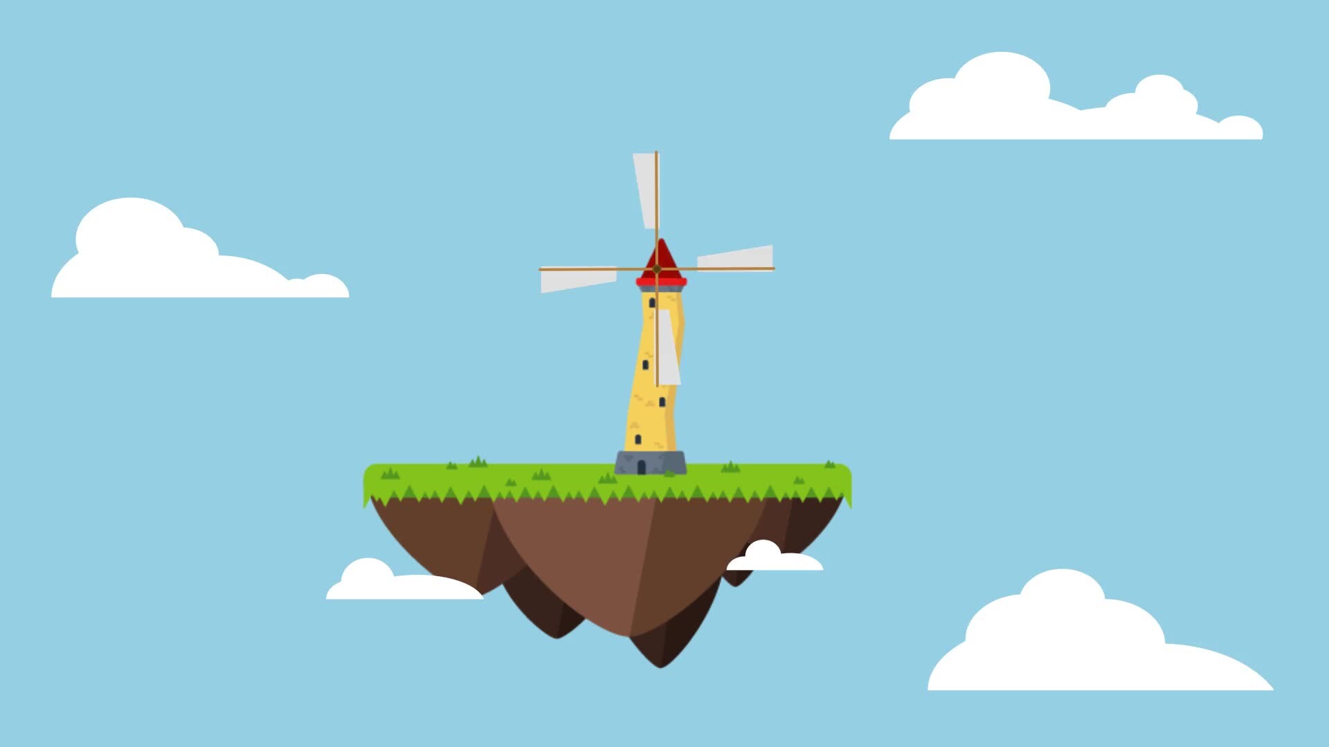 ArtStation - Flying Machine Intro