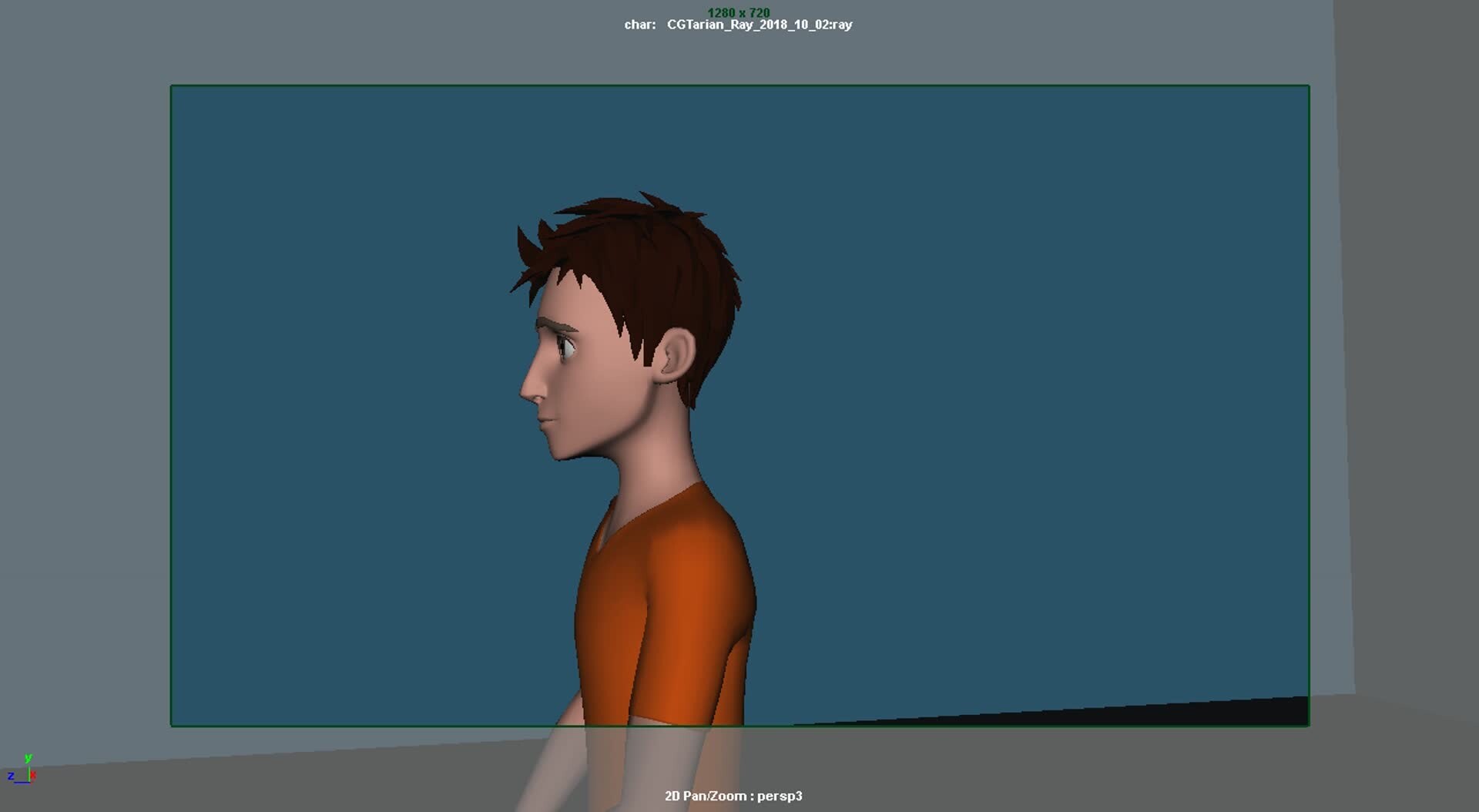 ArtStation - Ray_Head_Turn_Animation