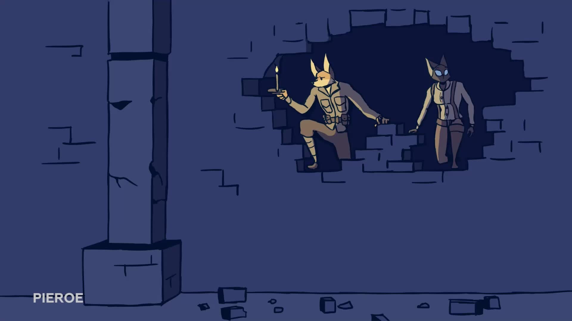 ArtStation - Exploring The Dungeon