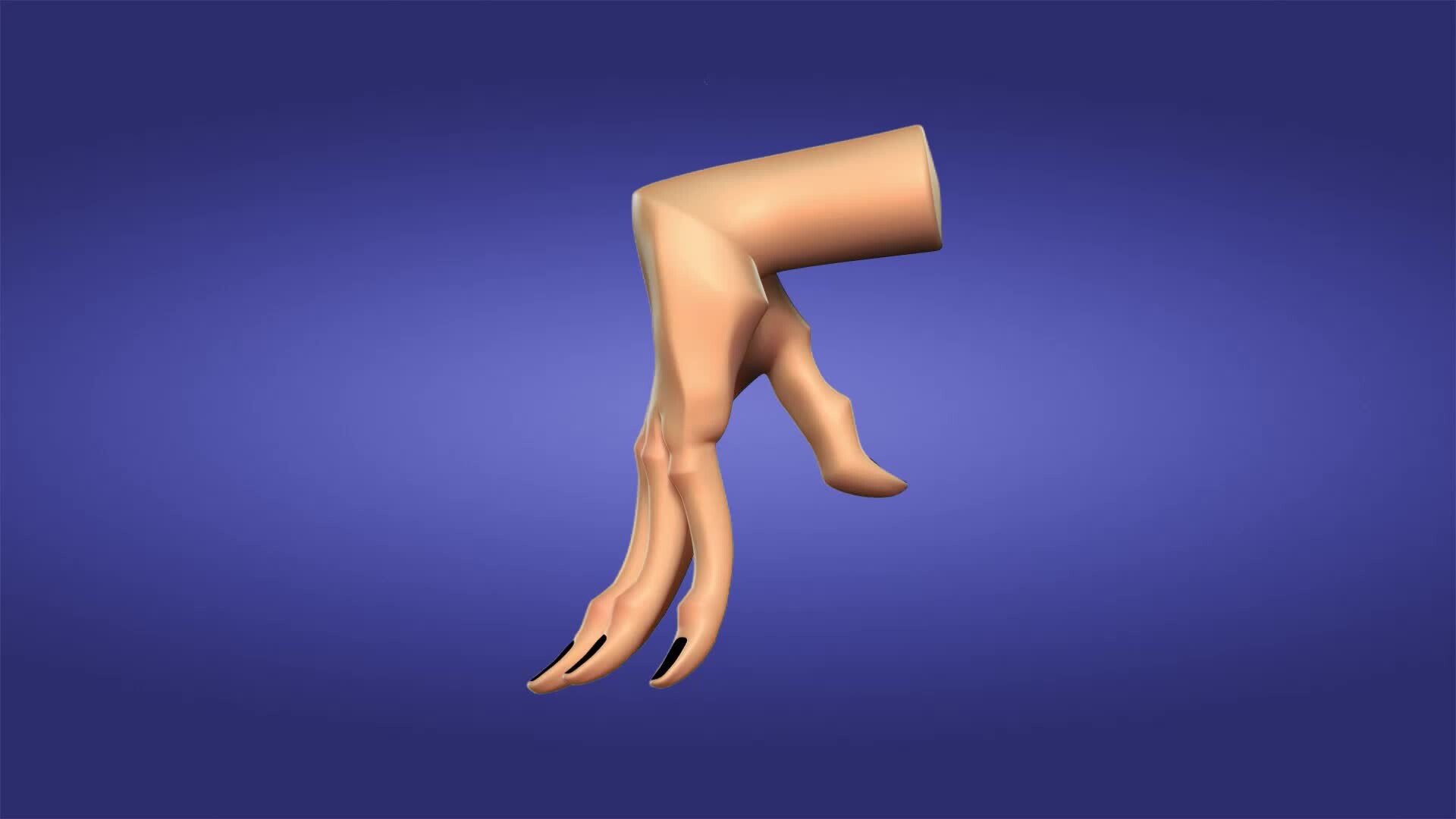 ArtStation - 3D Stylized Hand Study