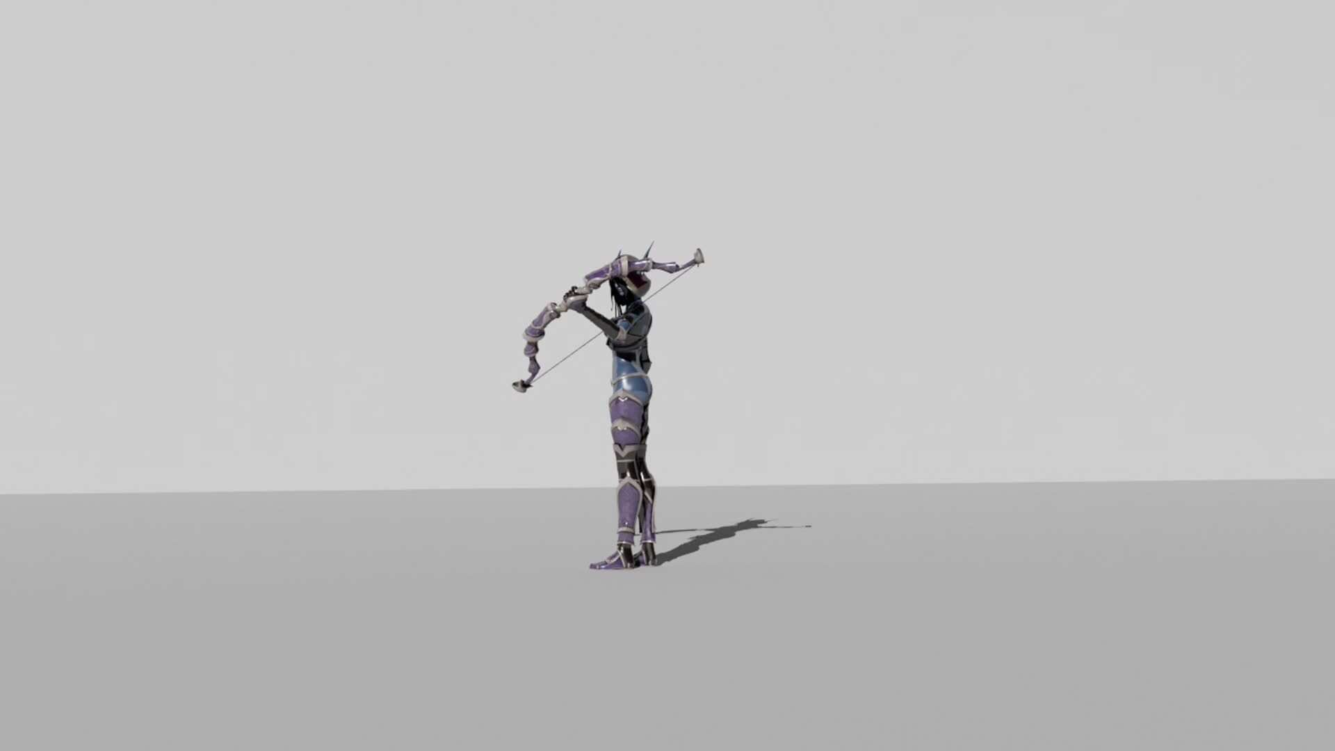 ArtStation - Bow Attack Cycle