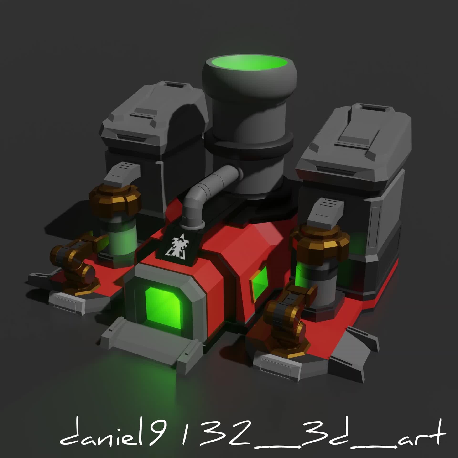 ArtStation - Refinery Terran of StarCraft 2