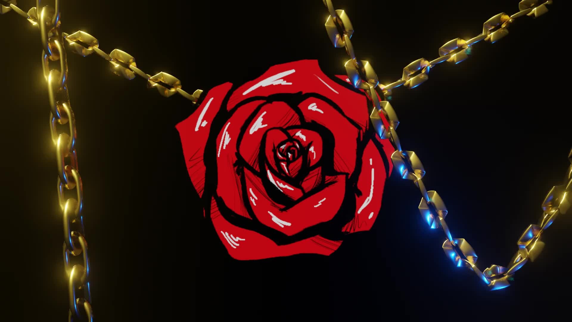 ArtStation - Chained Rose