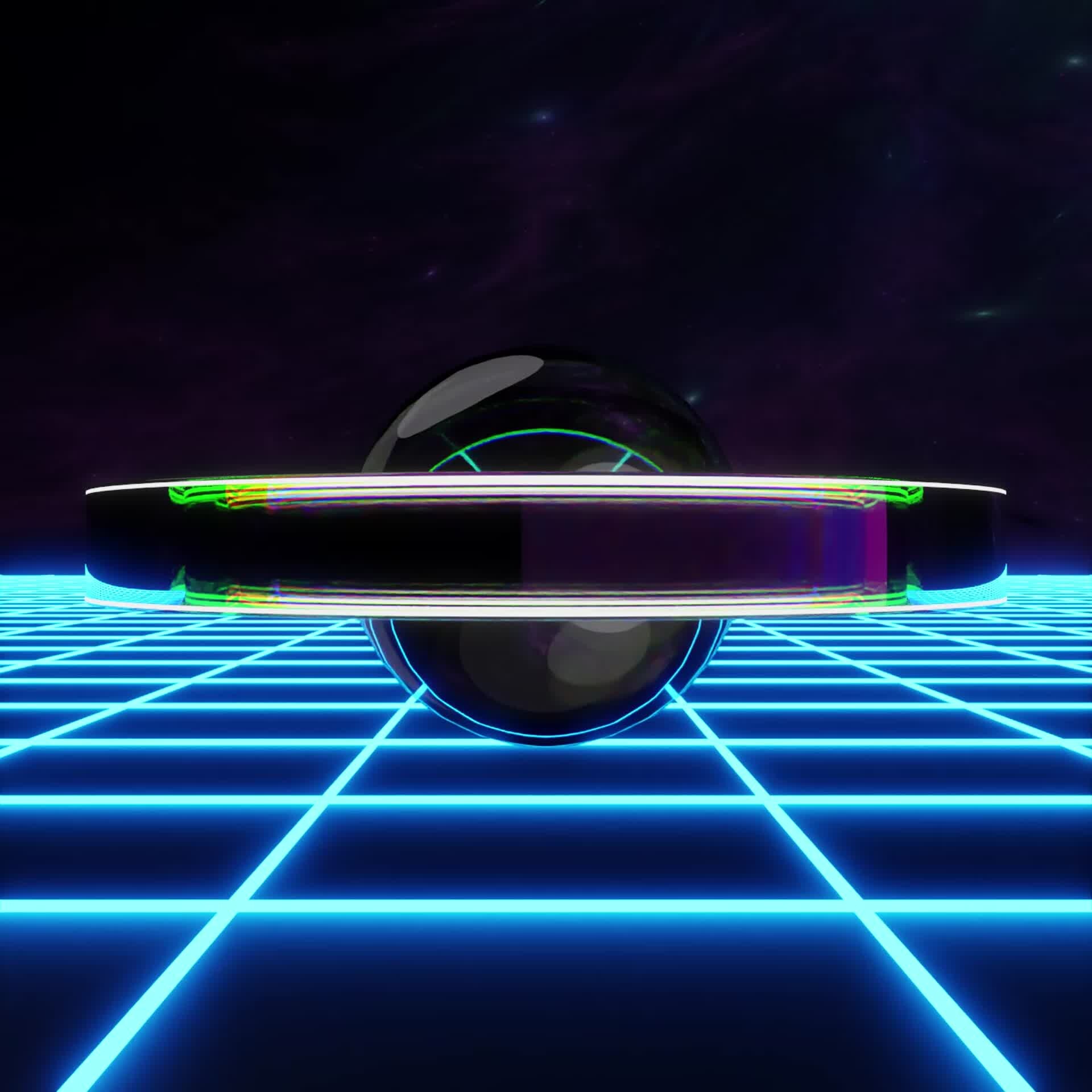 ArtStation - Rotating Rings Loop