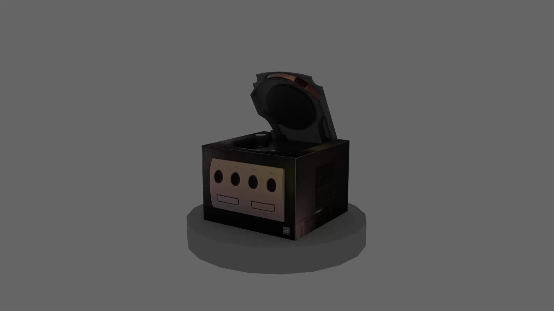 ArtStation - Nintendo GameCube 3D Model