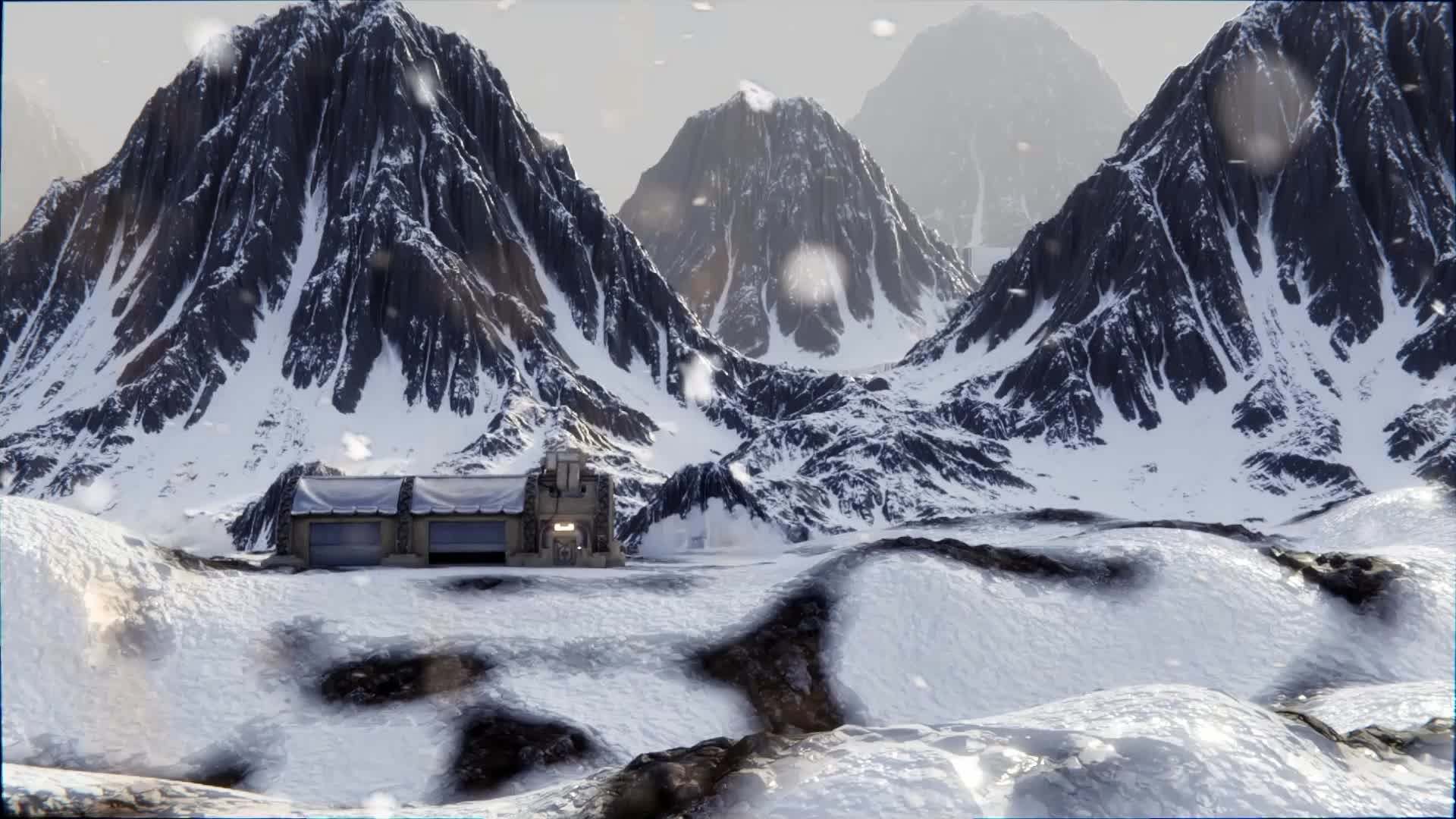 ArtStation - Making a snowy landscape + adding snow