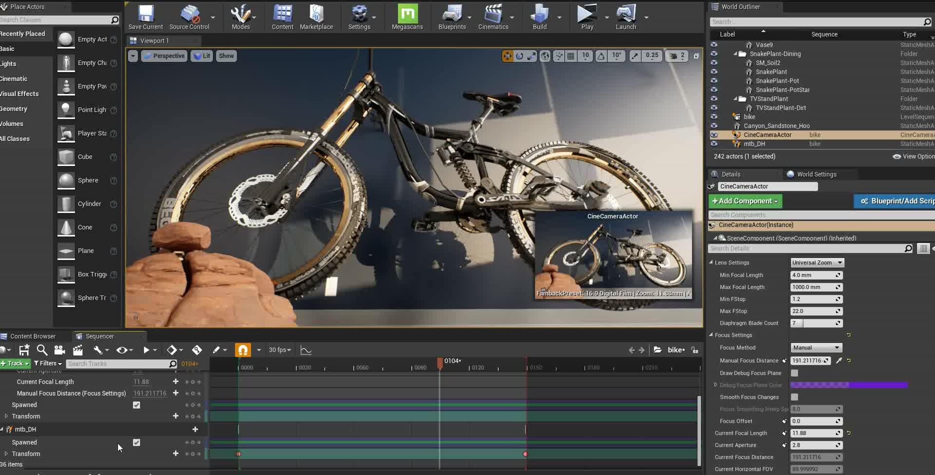 ArtStation - Scott Bike UE4