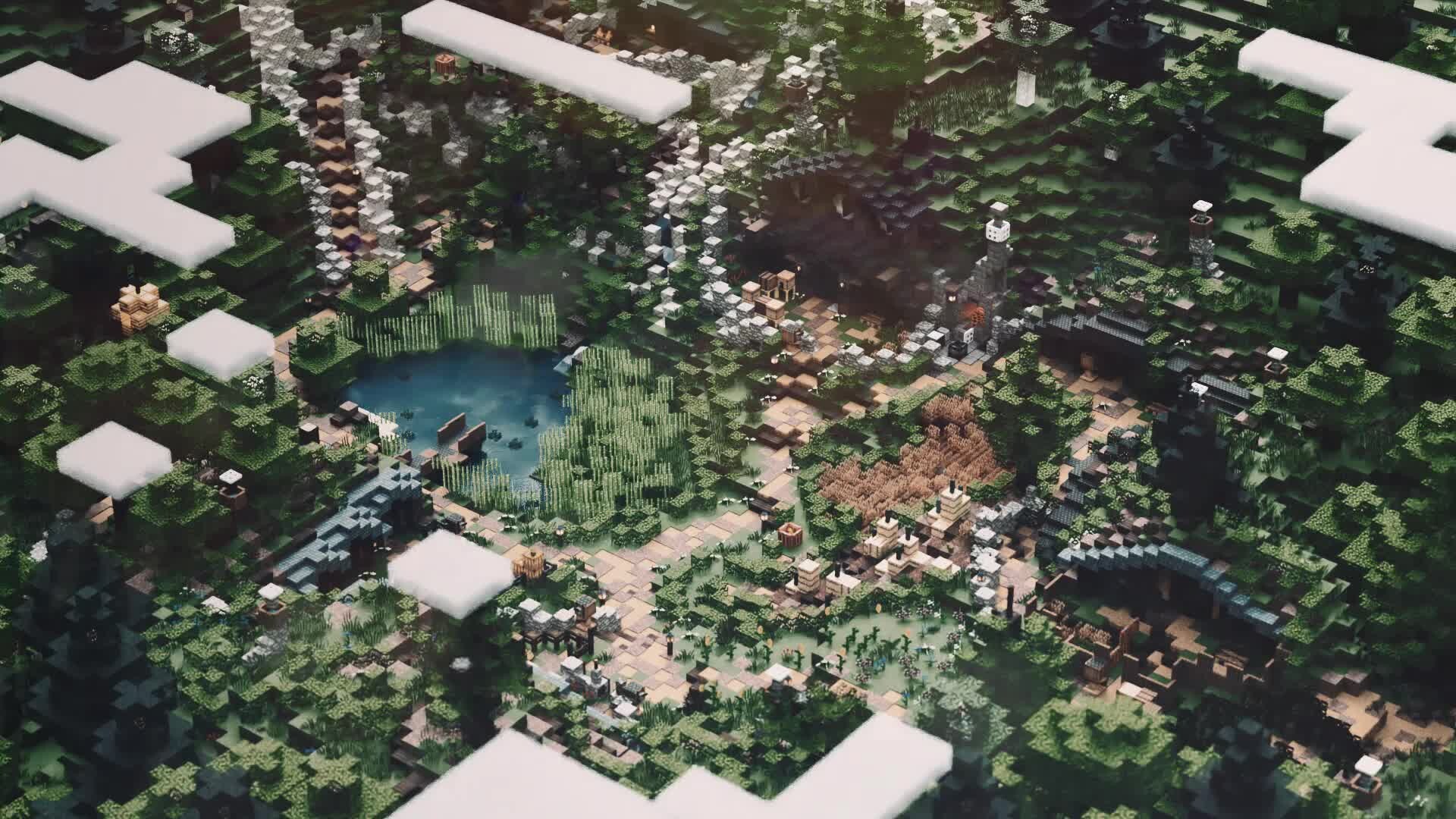 ArtStation - Minecraft Map Renders