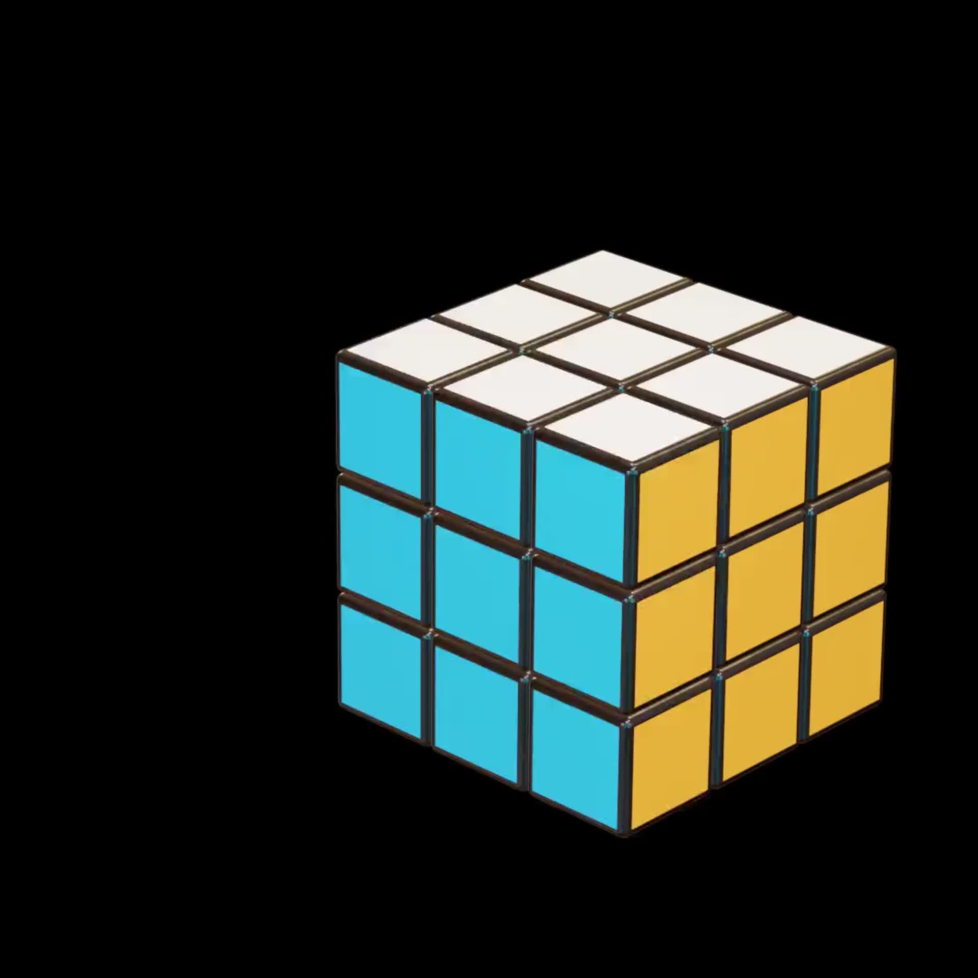 ArtStation - Rubik's Cube Animation