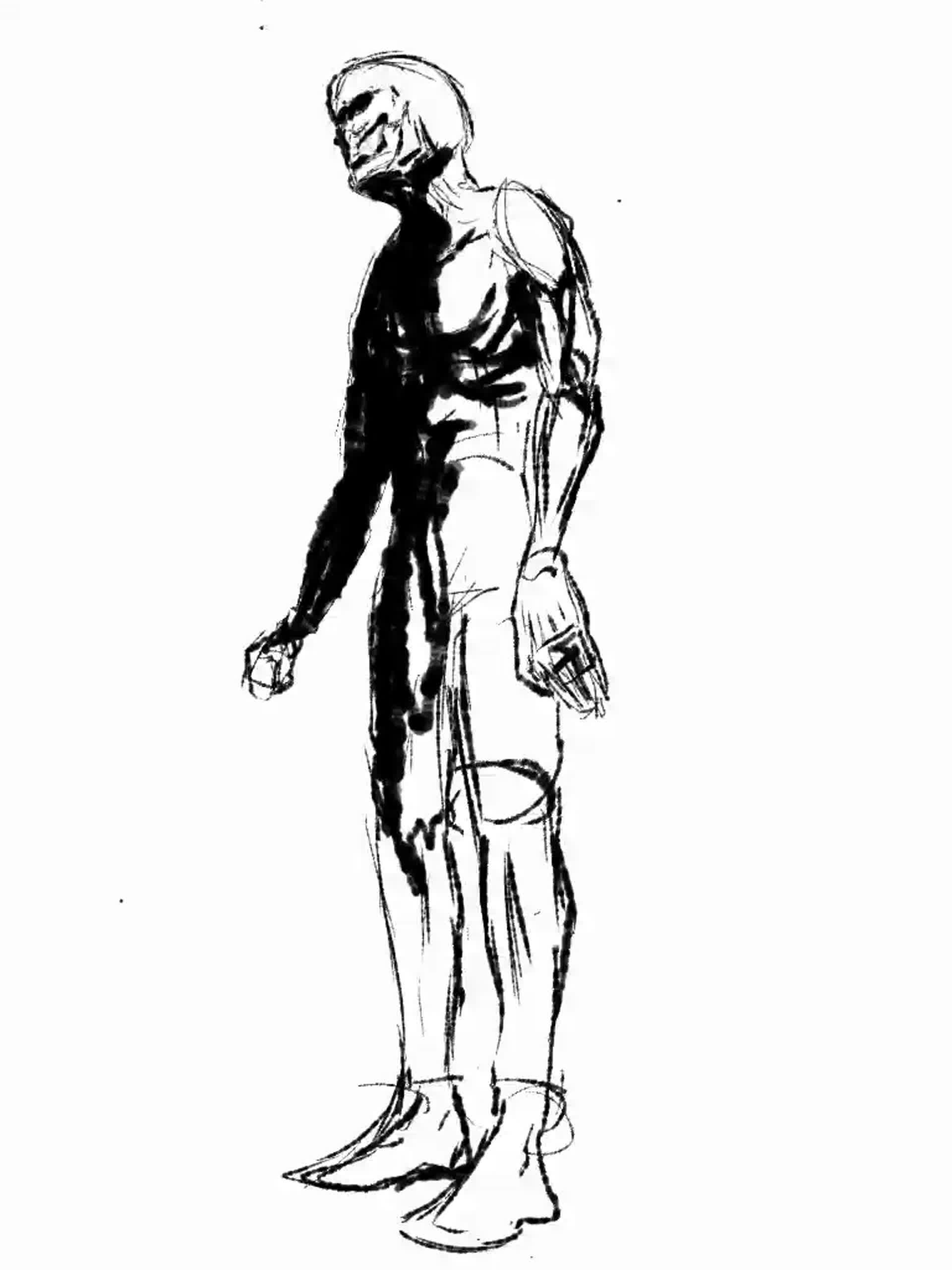 ArtStation - Perspective/Anatomy Sketch