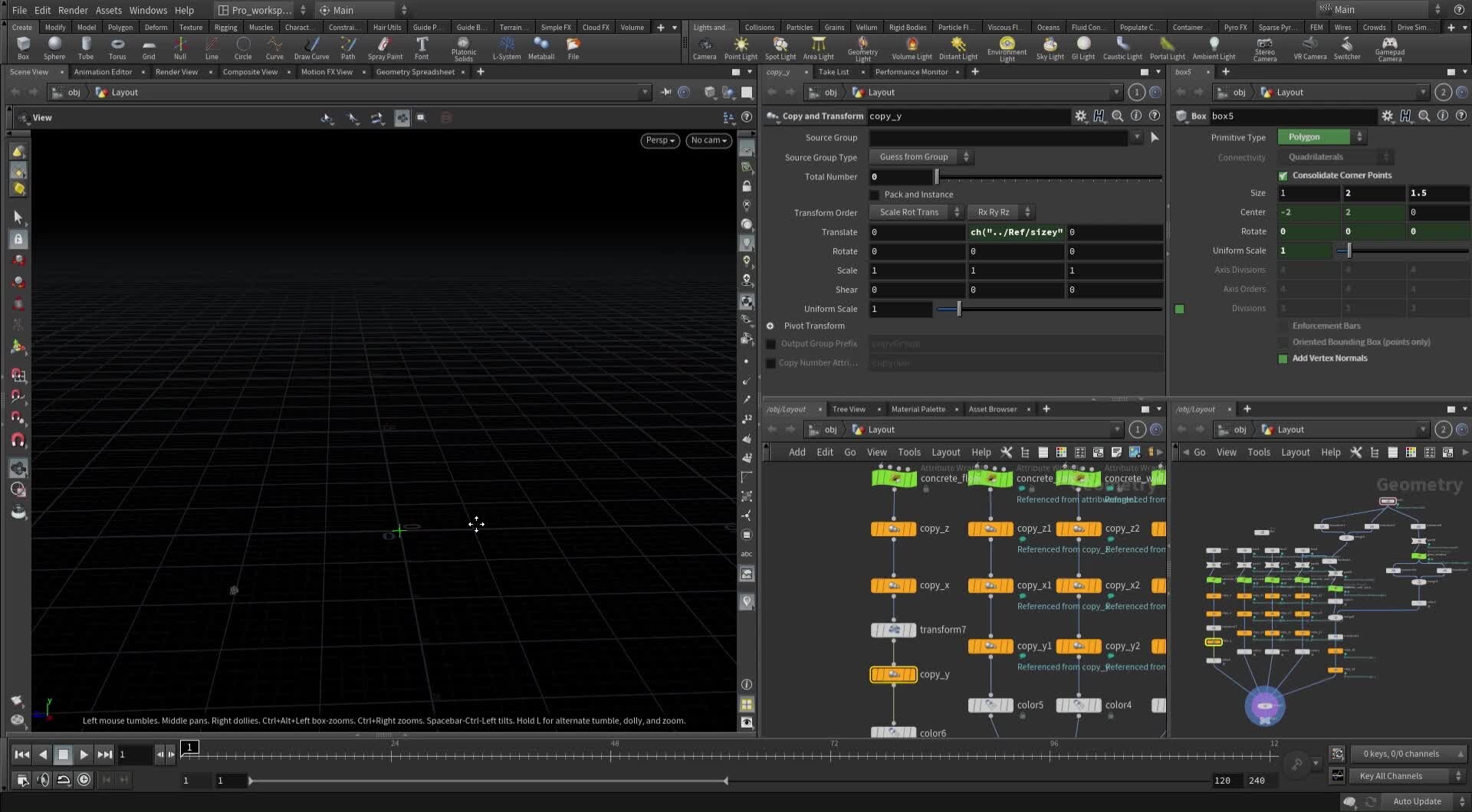 ArtStation - Procedural Building tool in Houdini FX - HDA