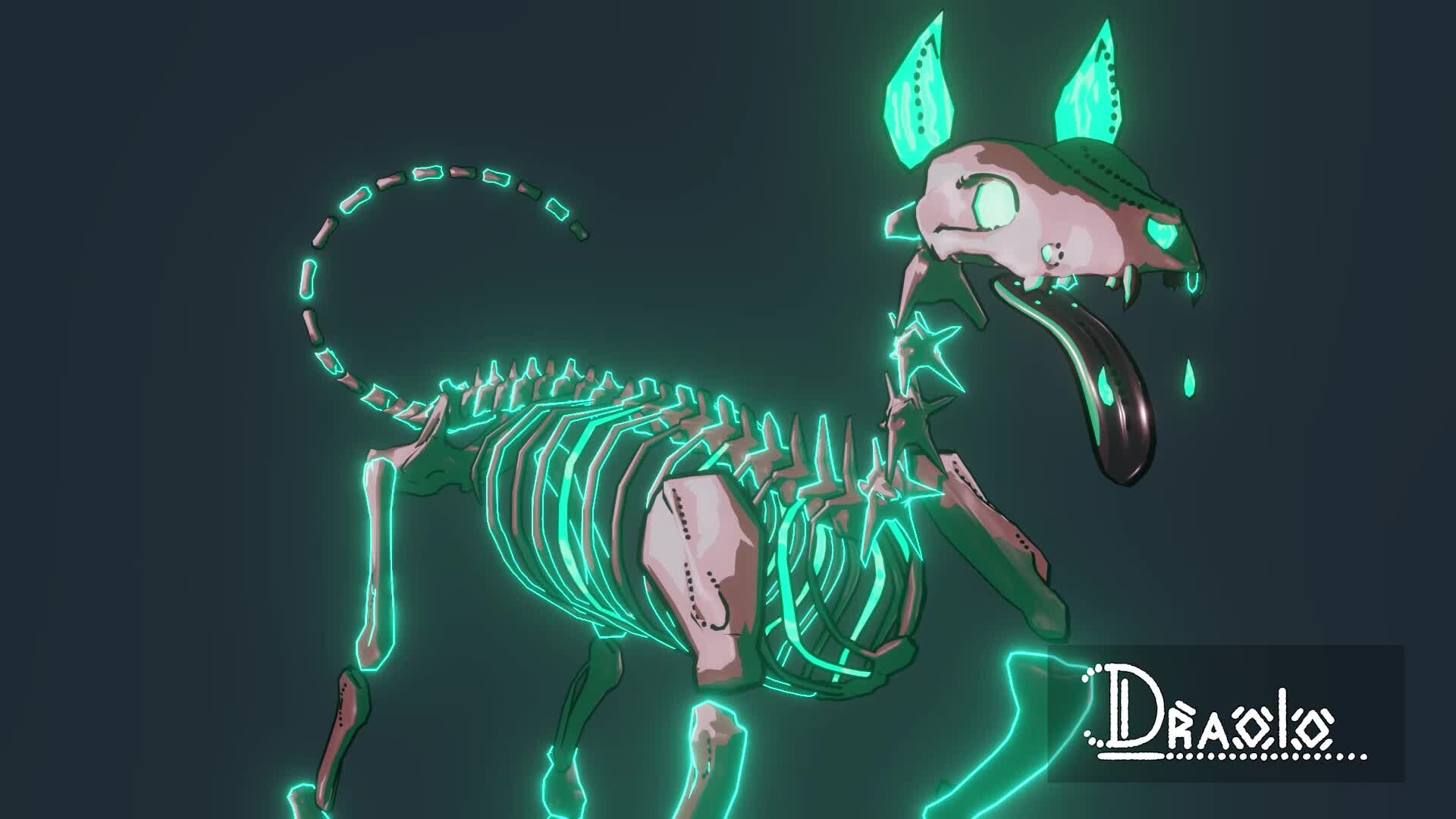 ArtStation - Summer 2021 - Phantom Dog (WIP)