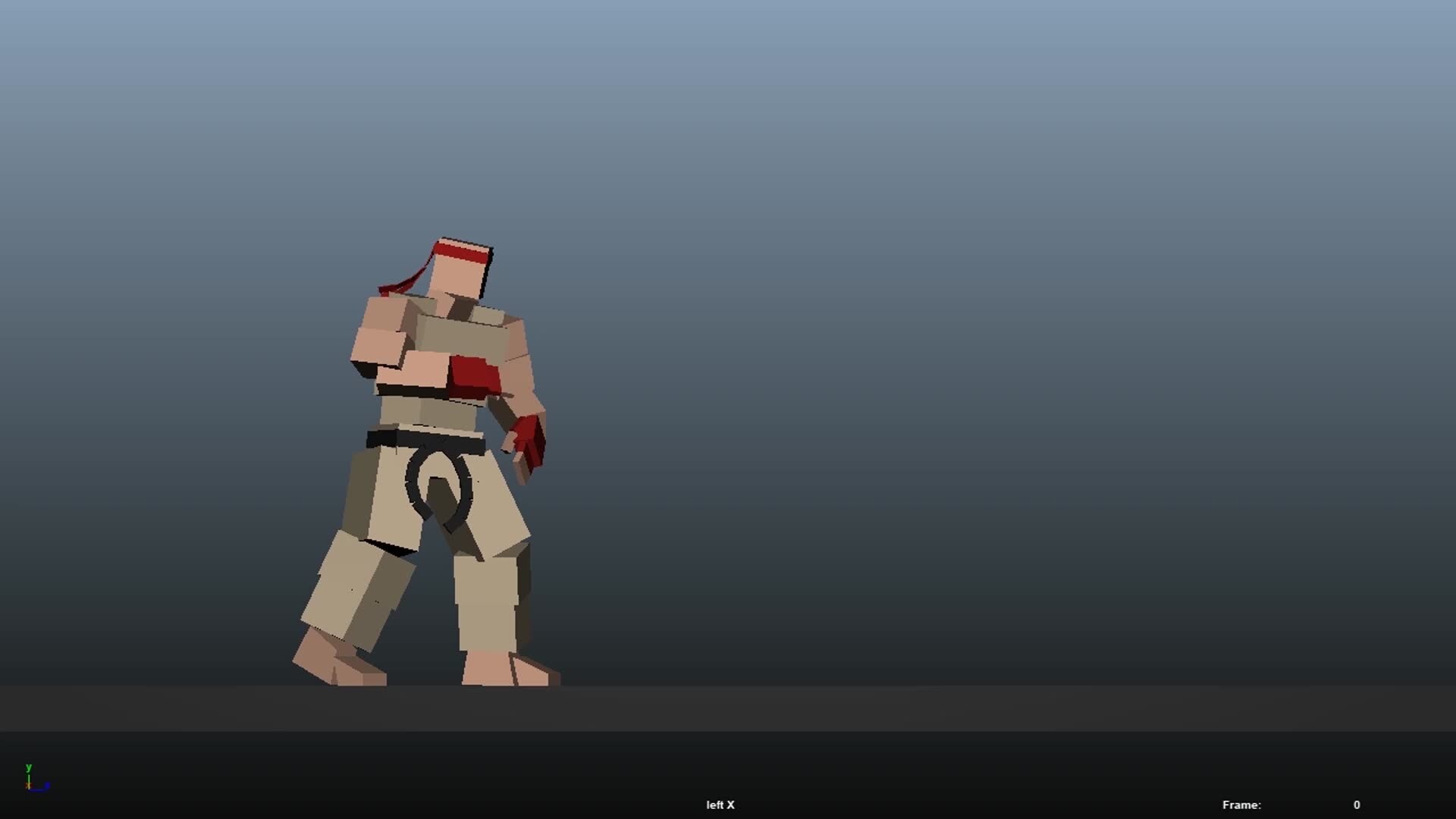 ArtStation - Basic Martial Arts Move for Fighting Games