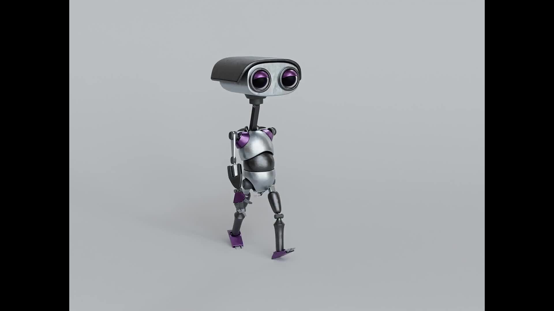 ArtStation - Purple Bot Strut