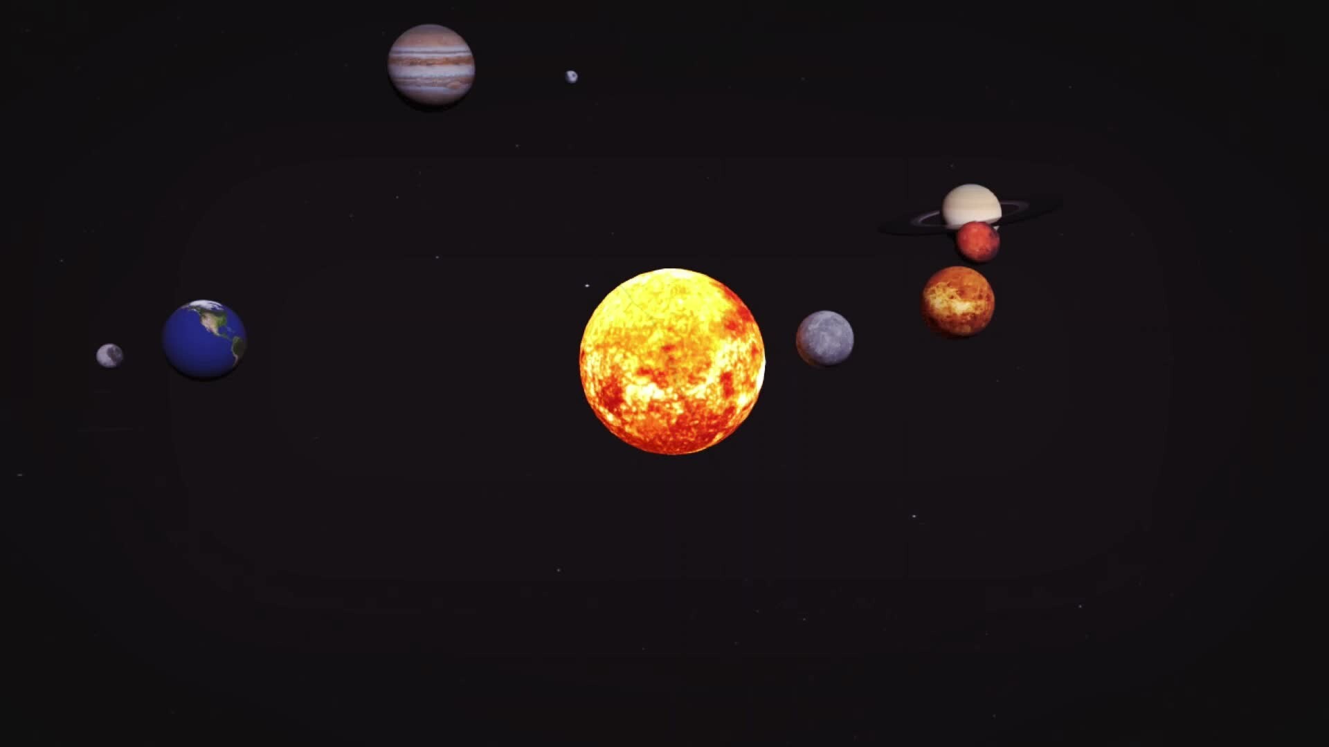 ArtStation - Solar System Animation