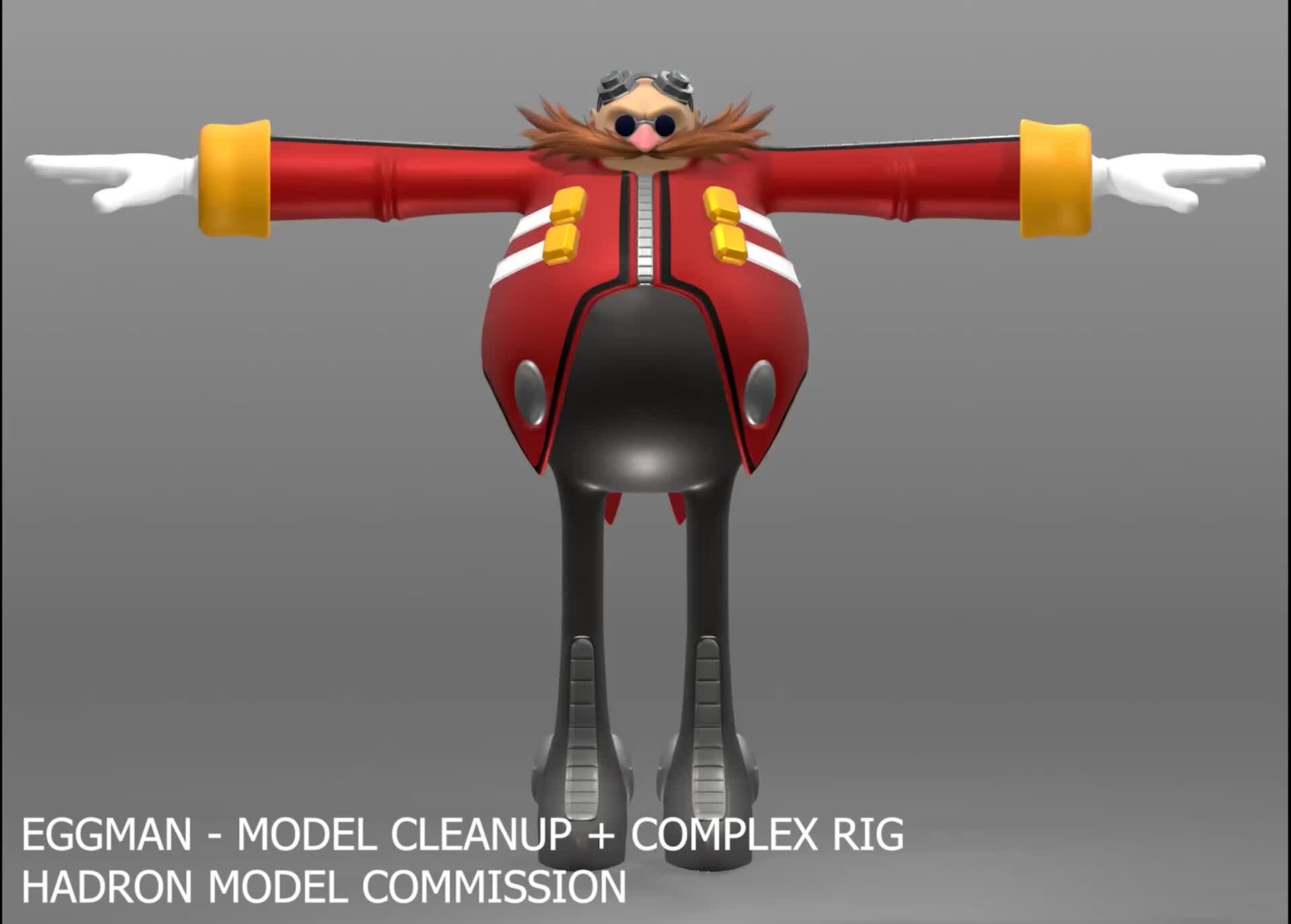 Hadronus - [FANART] Eggman 'Complex' Rig Commission