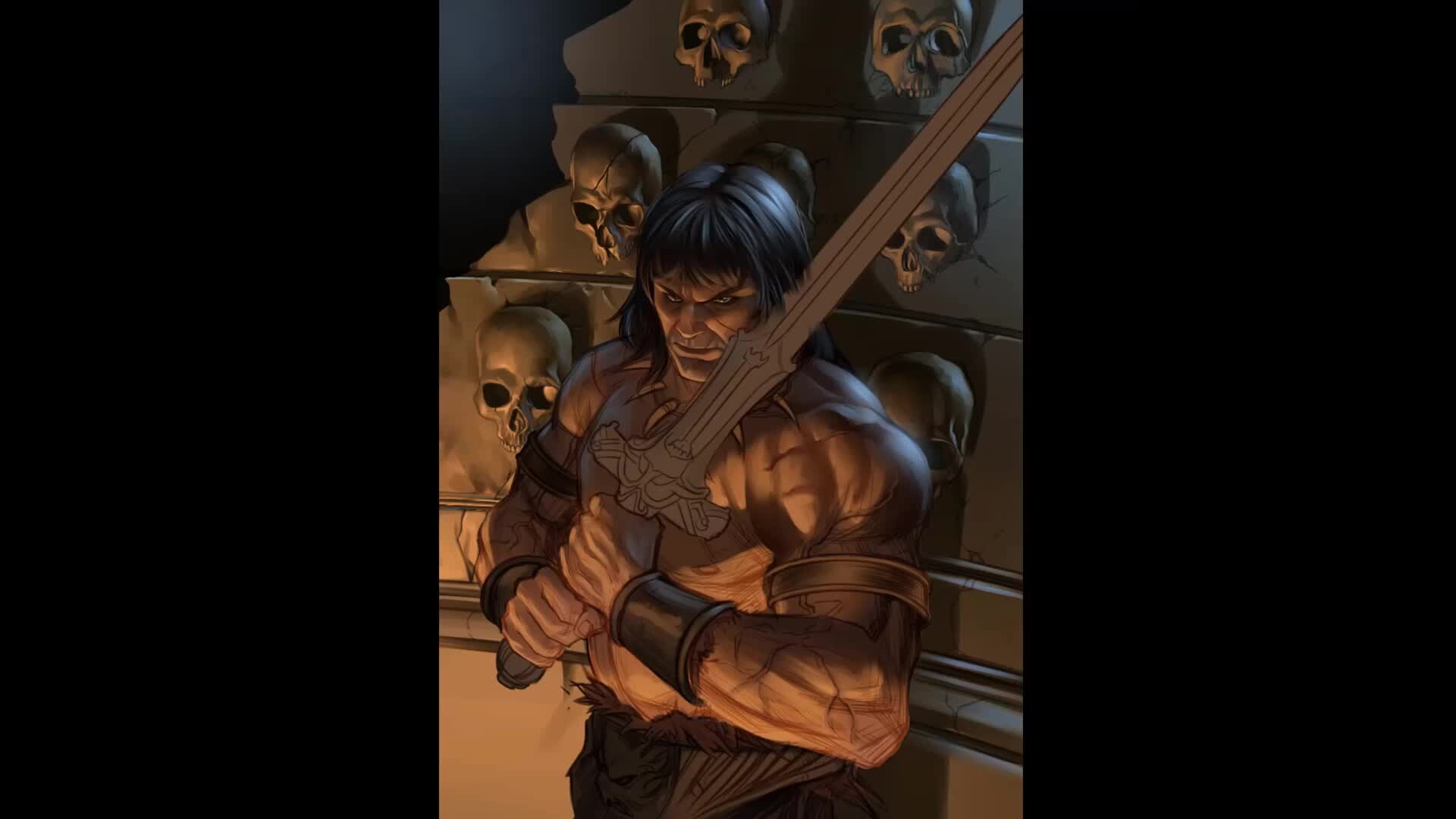 ArtStation - TIMELAPSE - Conan