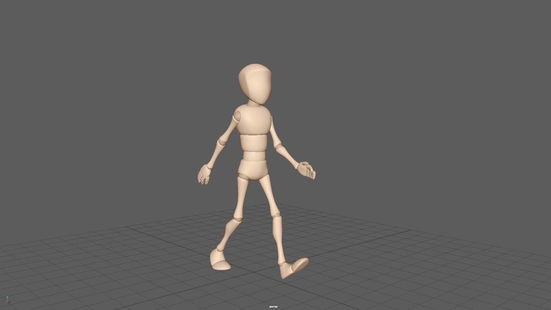 ArtStation - Walk Cycle Animation