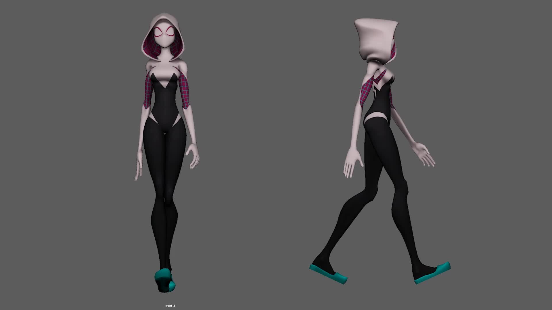 ArtStation - Female Walk Cycle