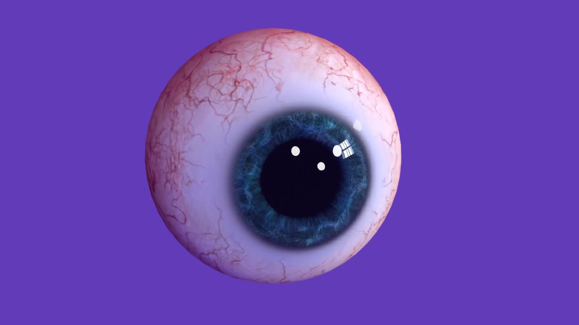 ArtStation - A realistic eye in 3d is a fairly standard task in 3d modeling