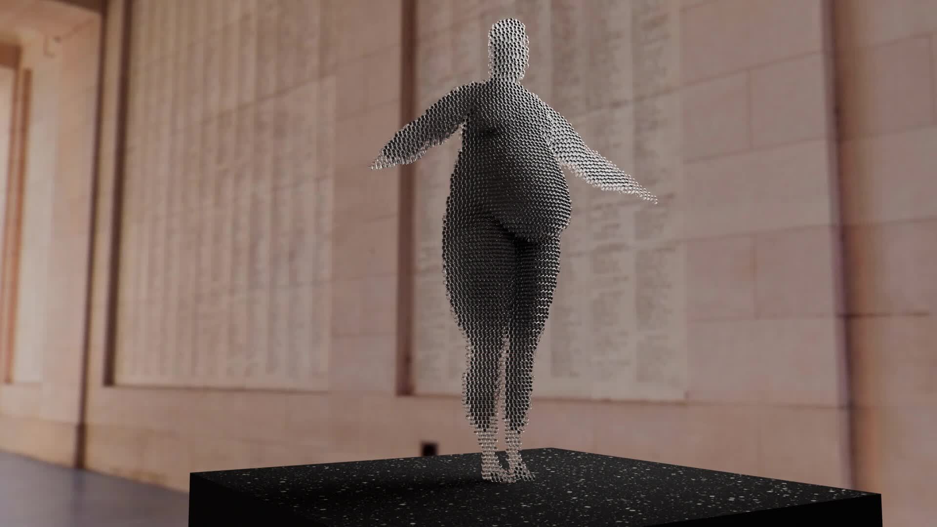 ArtStation - Collapsing man