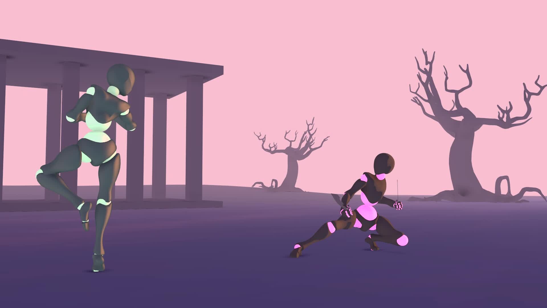 ArtStation - Animation Study - Combat