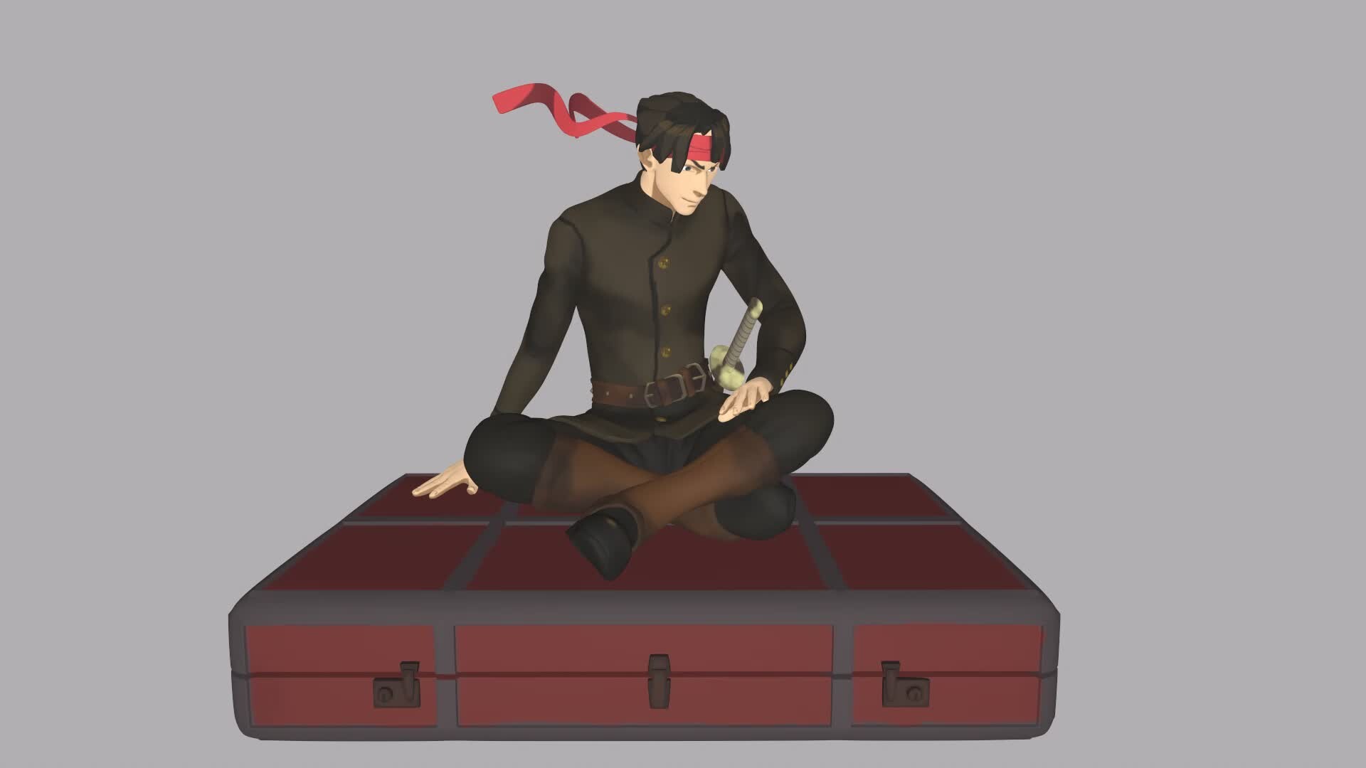 ArtStation - Asougi Kazuma 3D Model