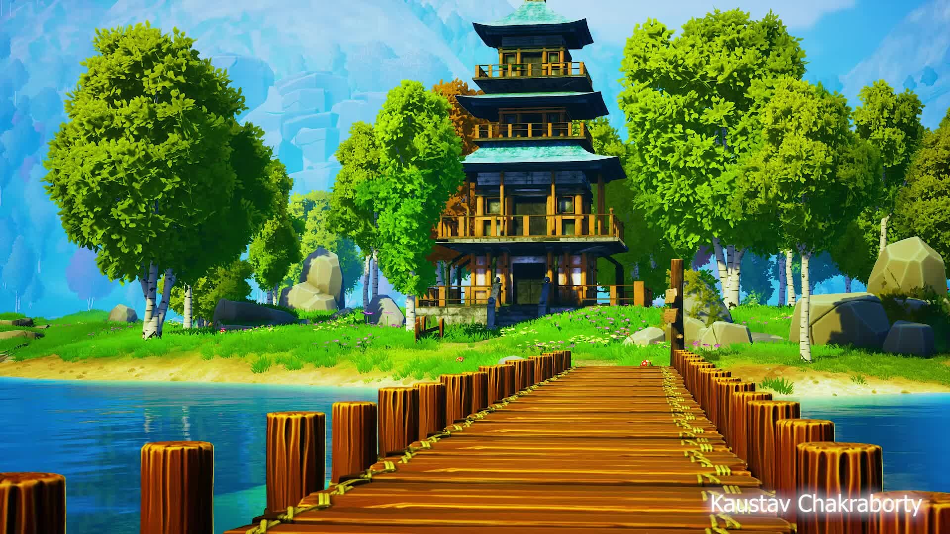 ArtStation - Chinese Temple