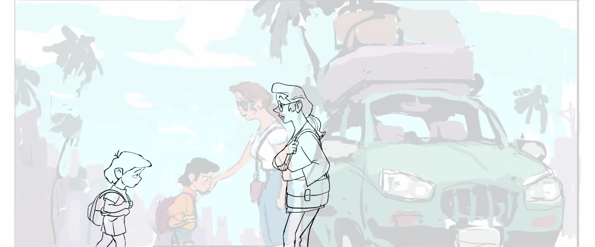 ArtStation - Majd and the librarian