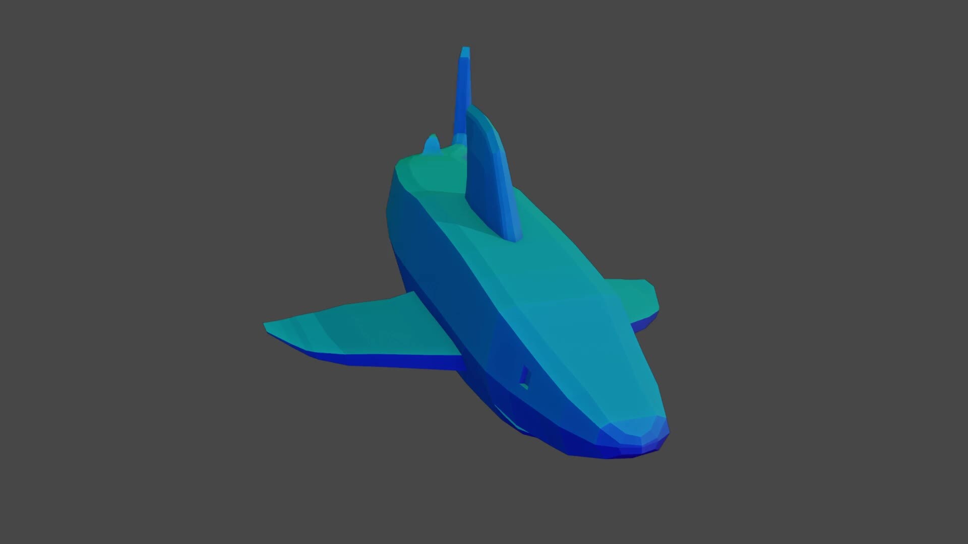 ArtStation - shark low poly