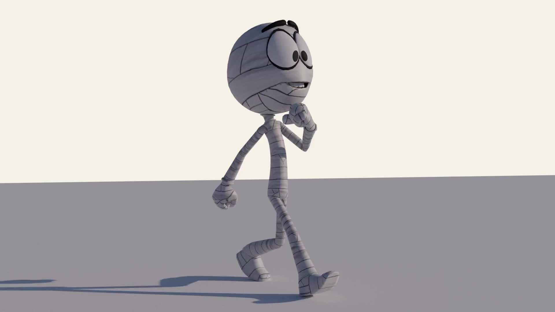 ArtStation - Stylized walk cycle