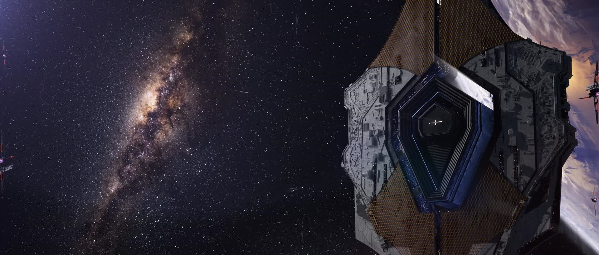 ArtStation - Quick Space ship scene for a short sci-fi film