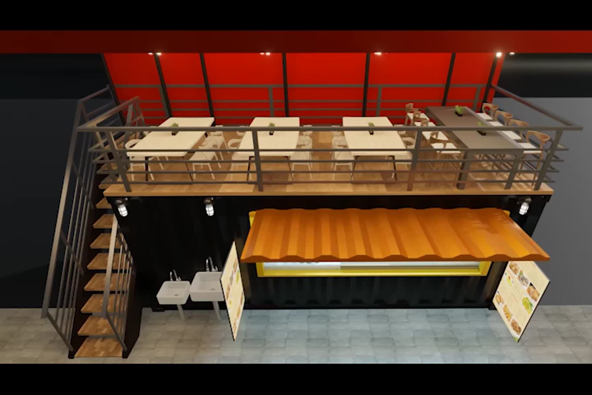 ArtStation - Restaurant model