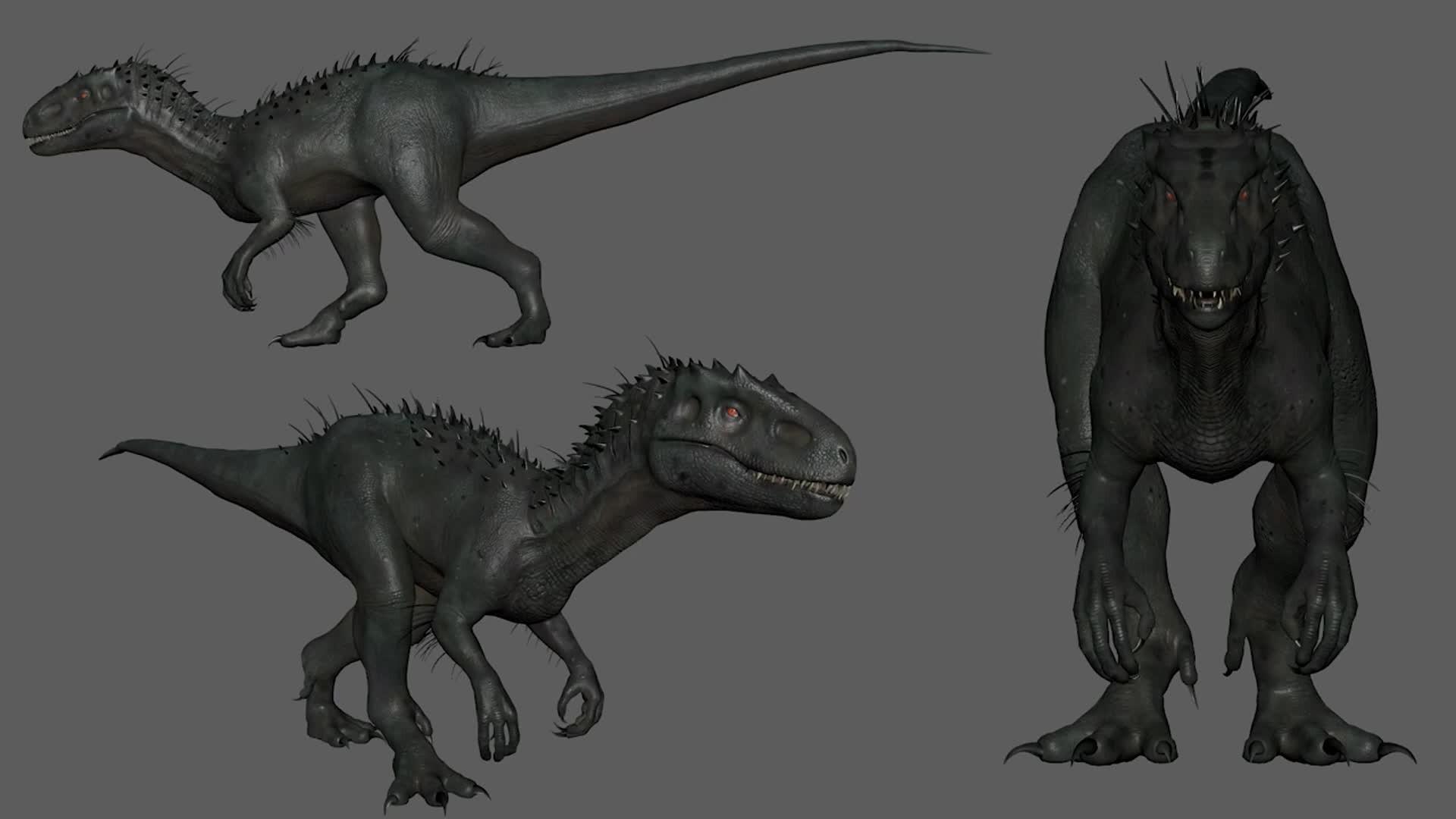 ArtStation - Indominus Rex Walk Cycle