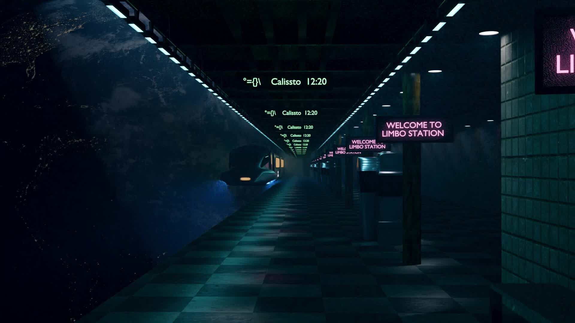 ArtStation - Sci-Fi Space Train