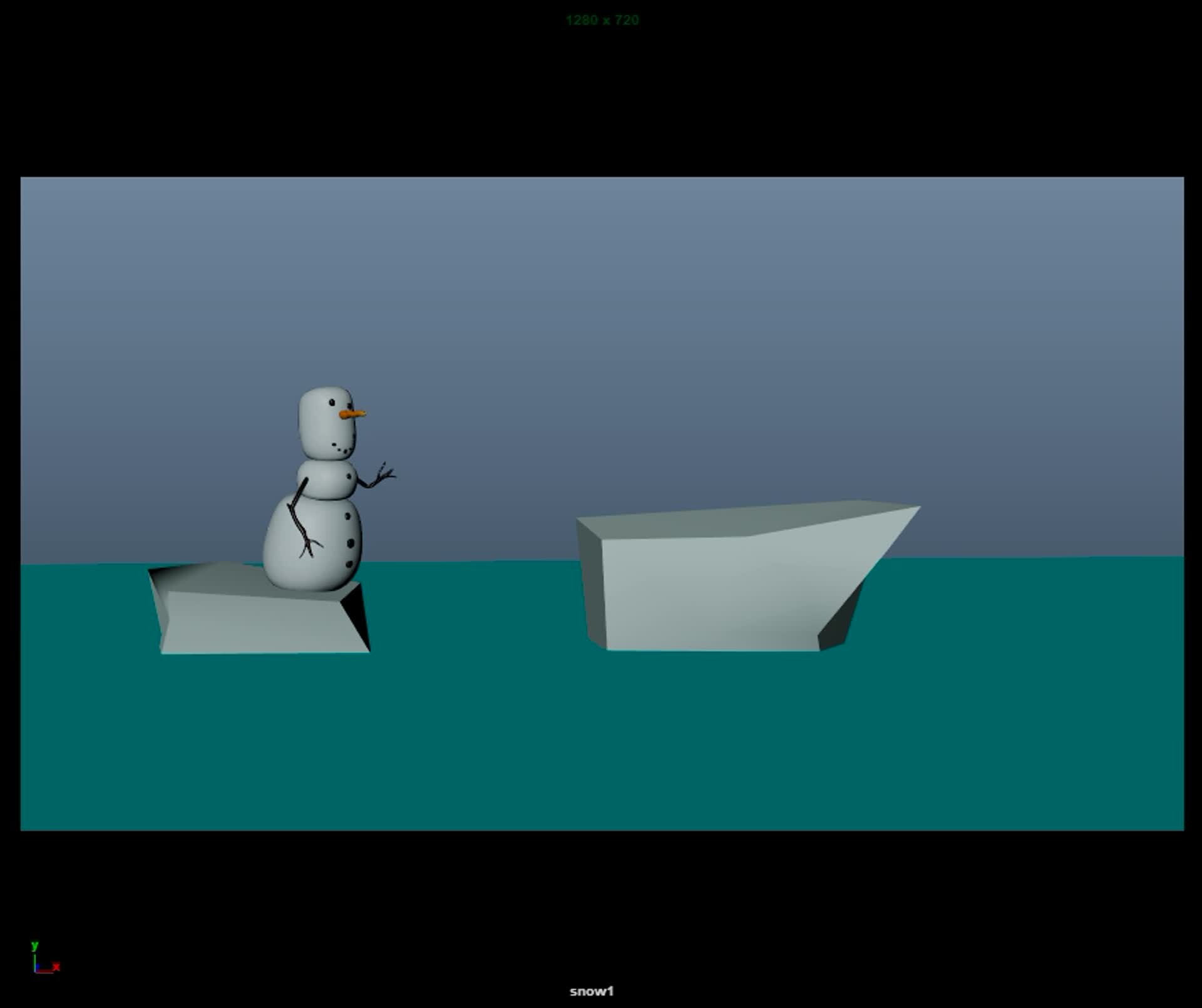 ArtStation - Snowman