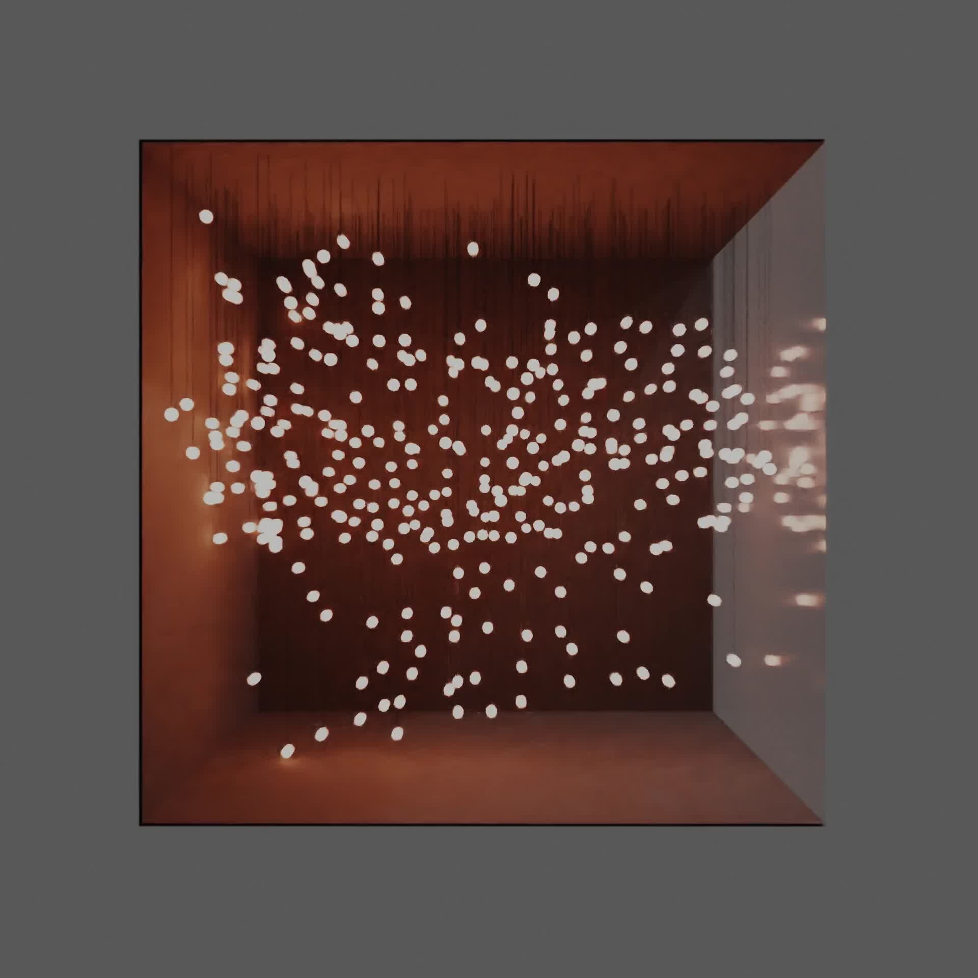 ArtStation - anamorphic light illusion of a tree