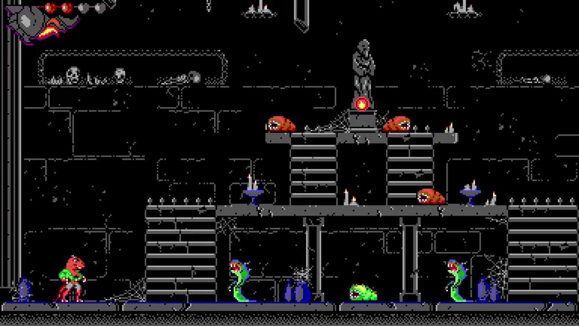 ArtStation - Pixel game design and animations (CGA palette)