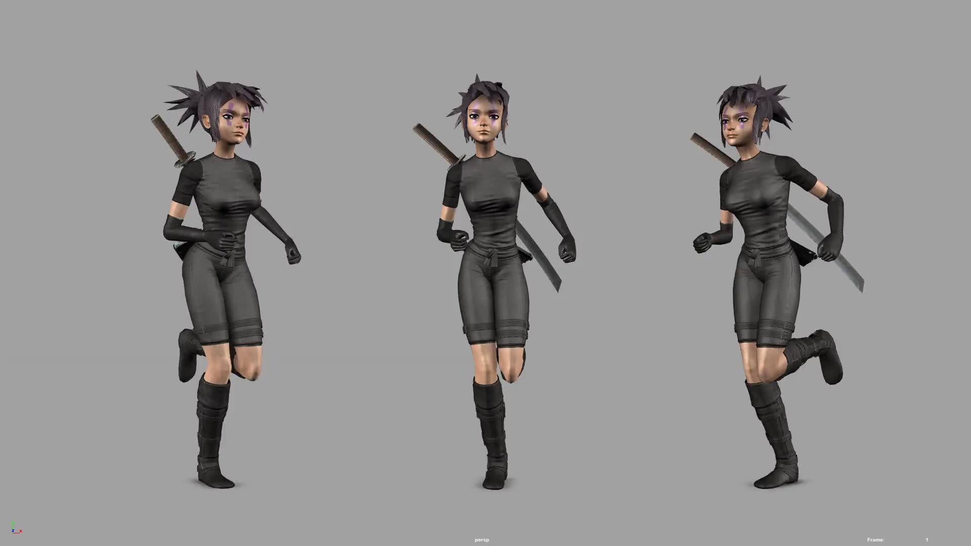 ArtStation - Run cycle loop animation