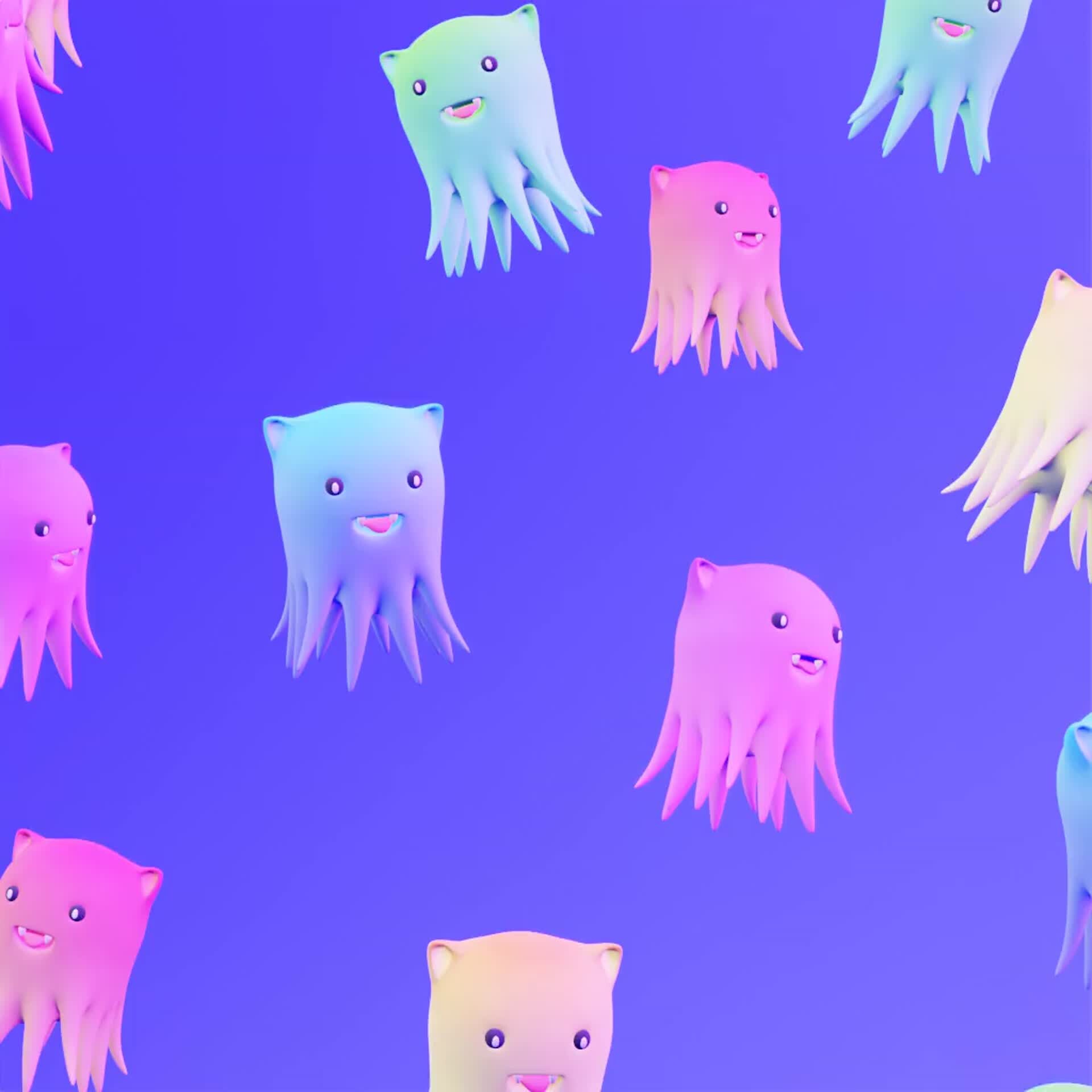 ArtStation - Falling slime animation