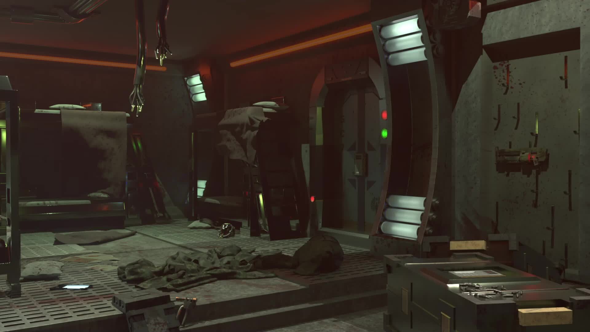 ArtStation - Sci-Fi - Military Dormitory