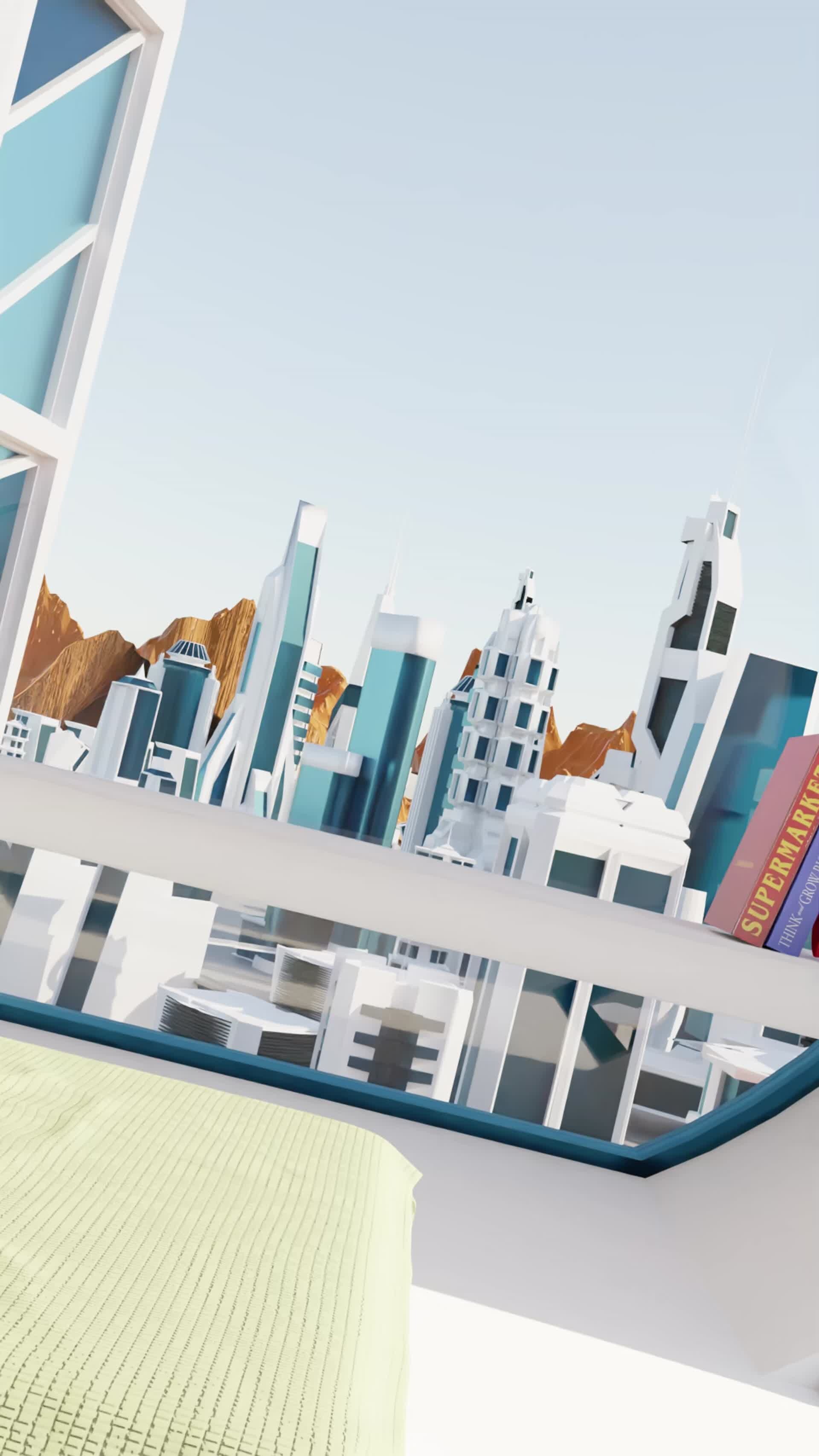 ArtStation - City Apartment Animation