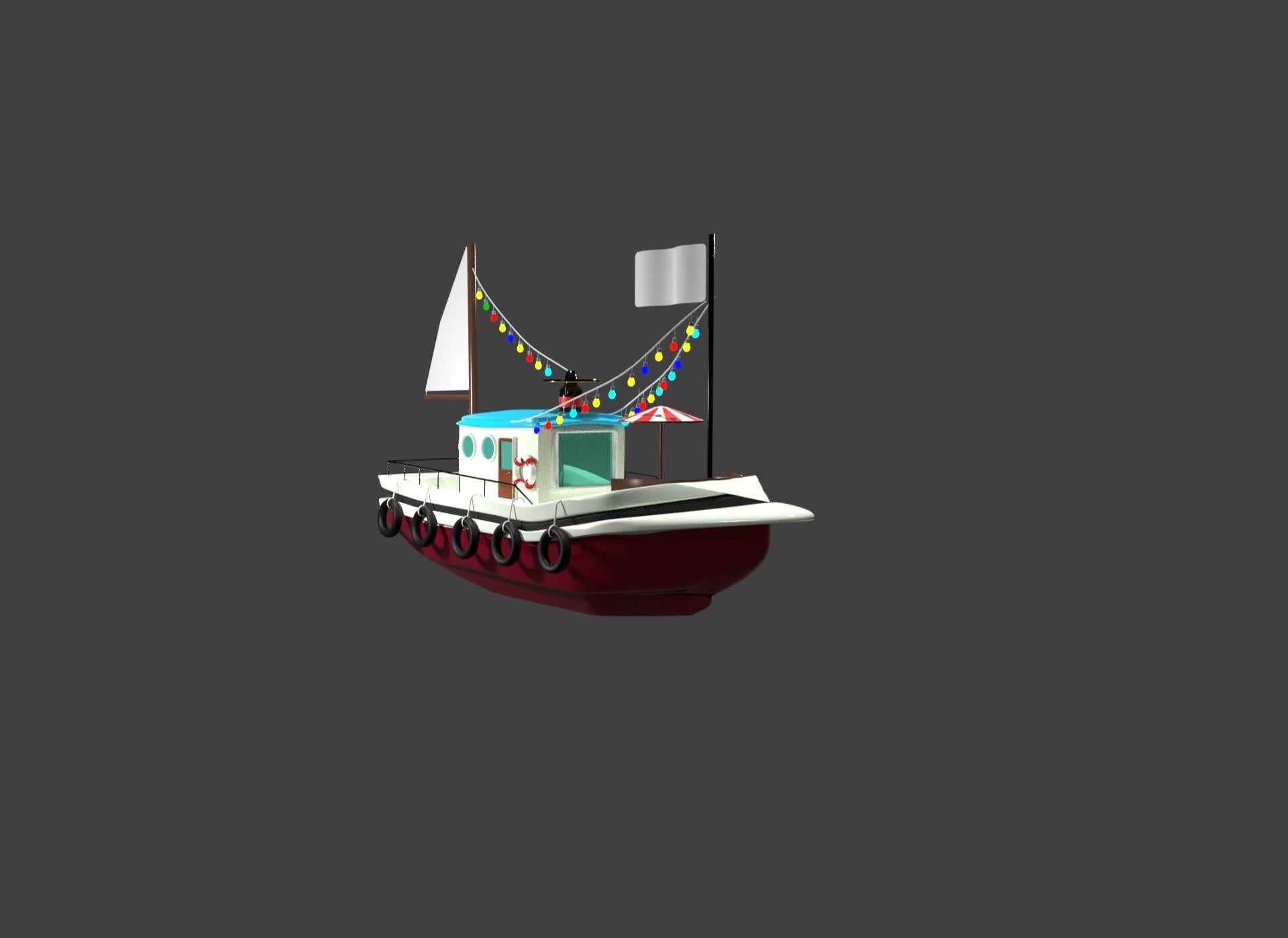ArtStation - Happy boat